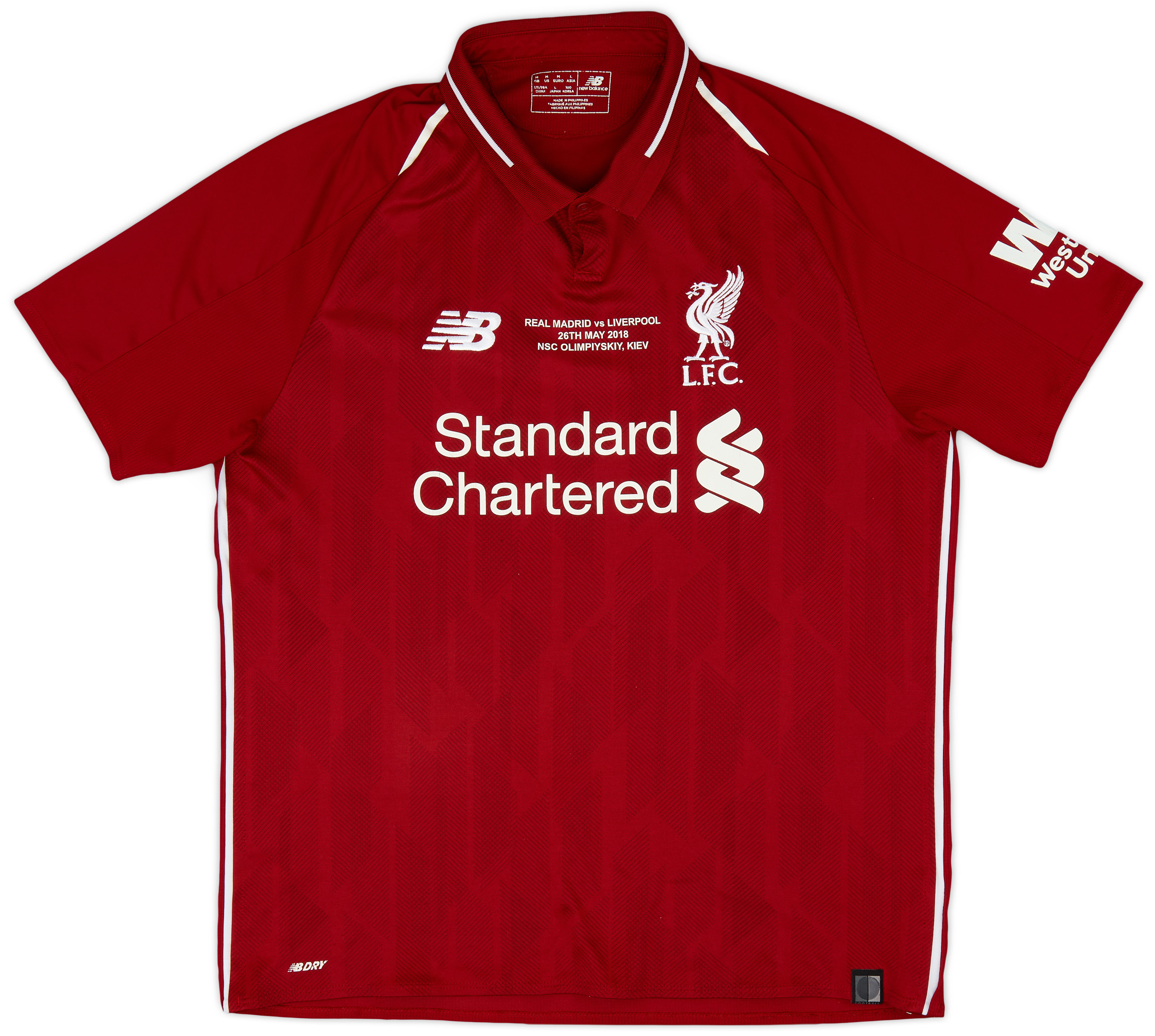 2018-19 Liverpool 'CL Final' Home Shirt - 7/10 - (M)