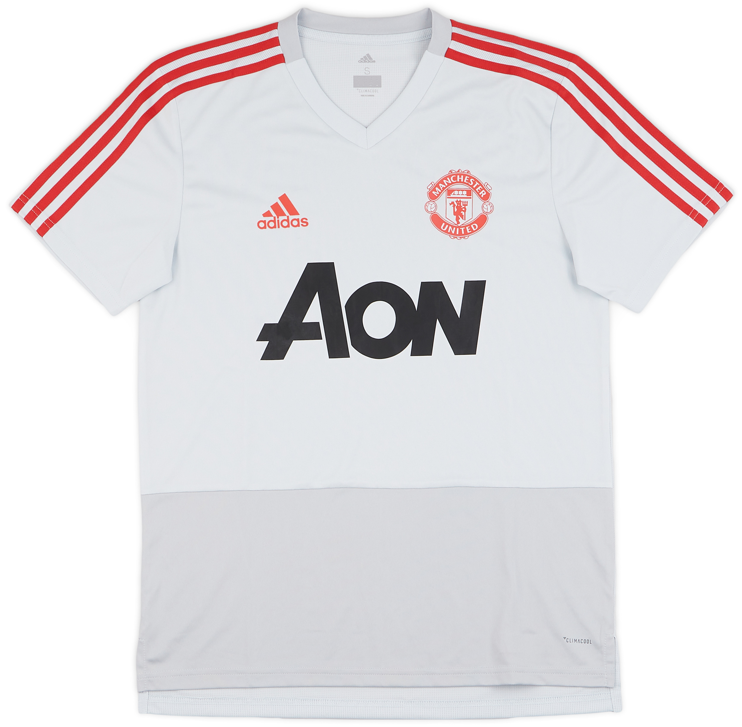 2018-19 Manchester United adidas Training Shirt - 9/10 - (S)