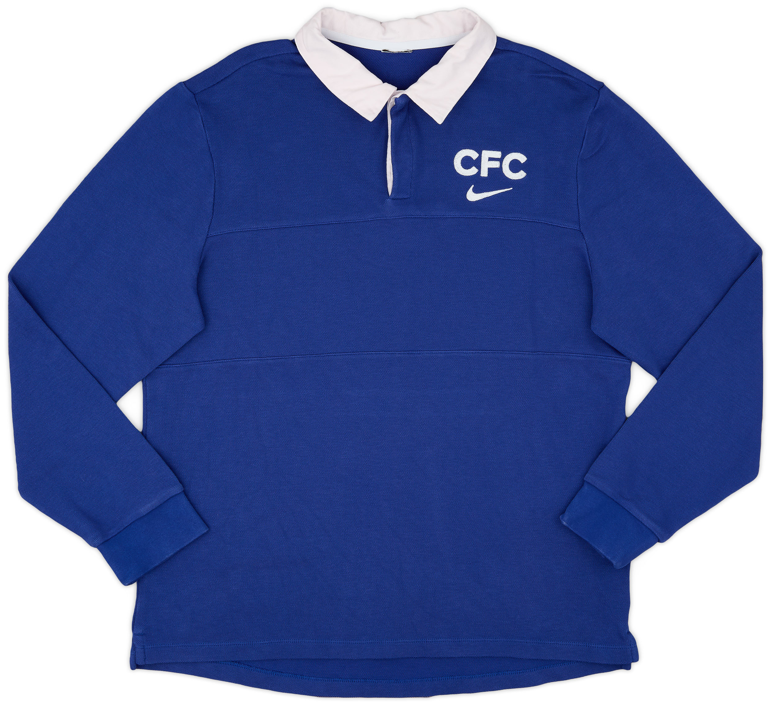 2022-23 Chelsea Nike Rugby Polo L/S Shirt - 6/10 - (XL)