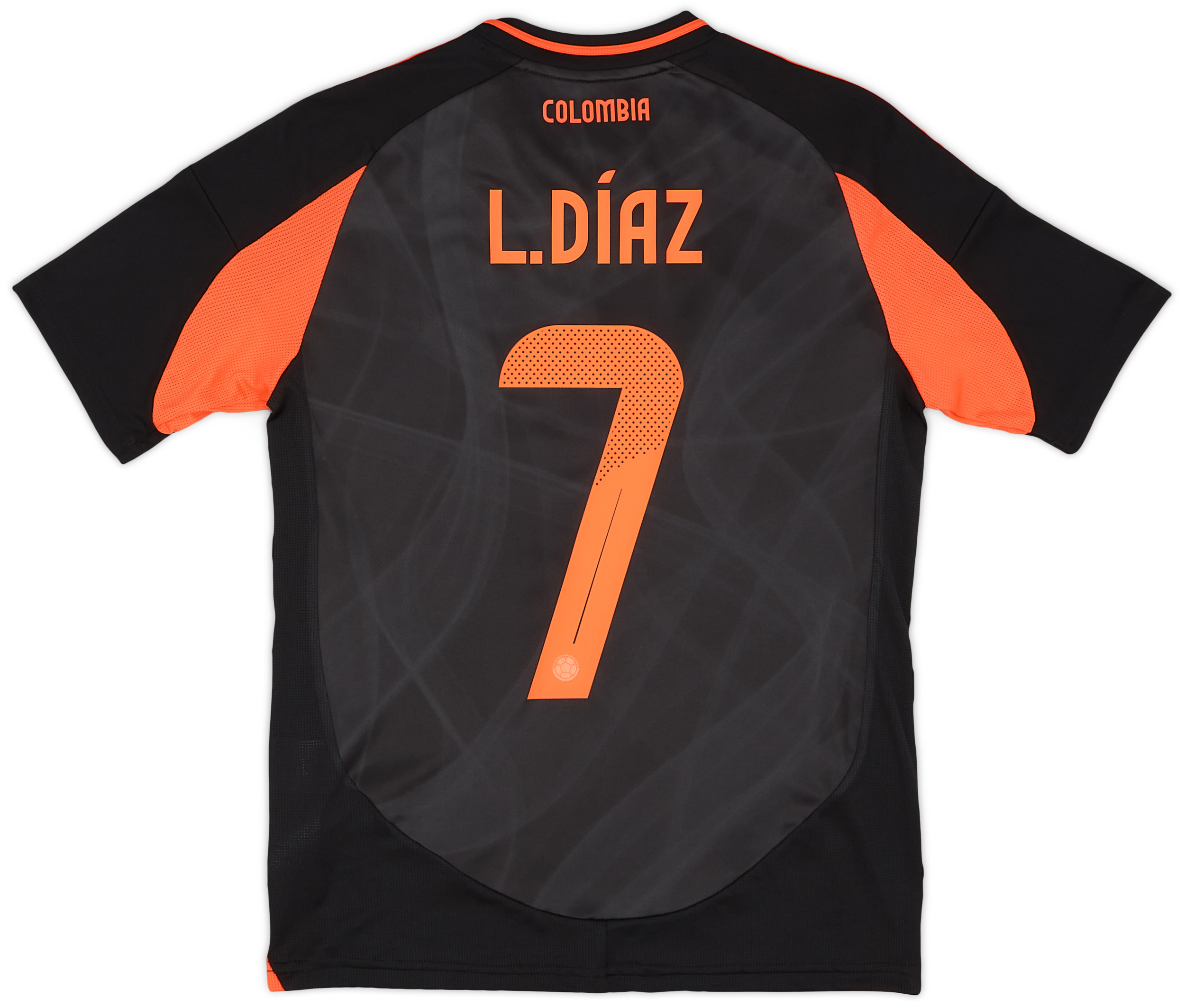 2024-25 Colombia Away Shirt L.Diaz #7 (Youths)