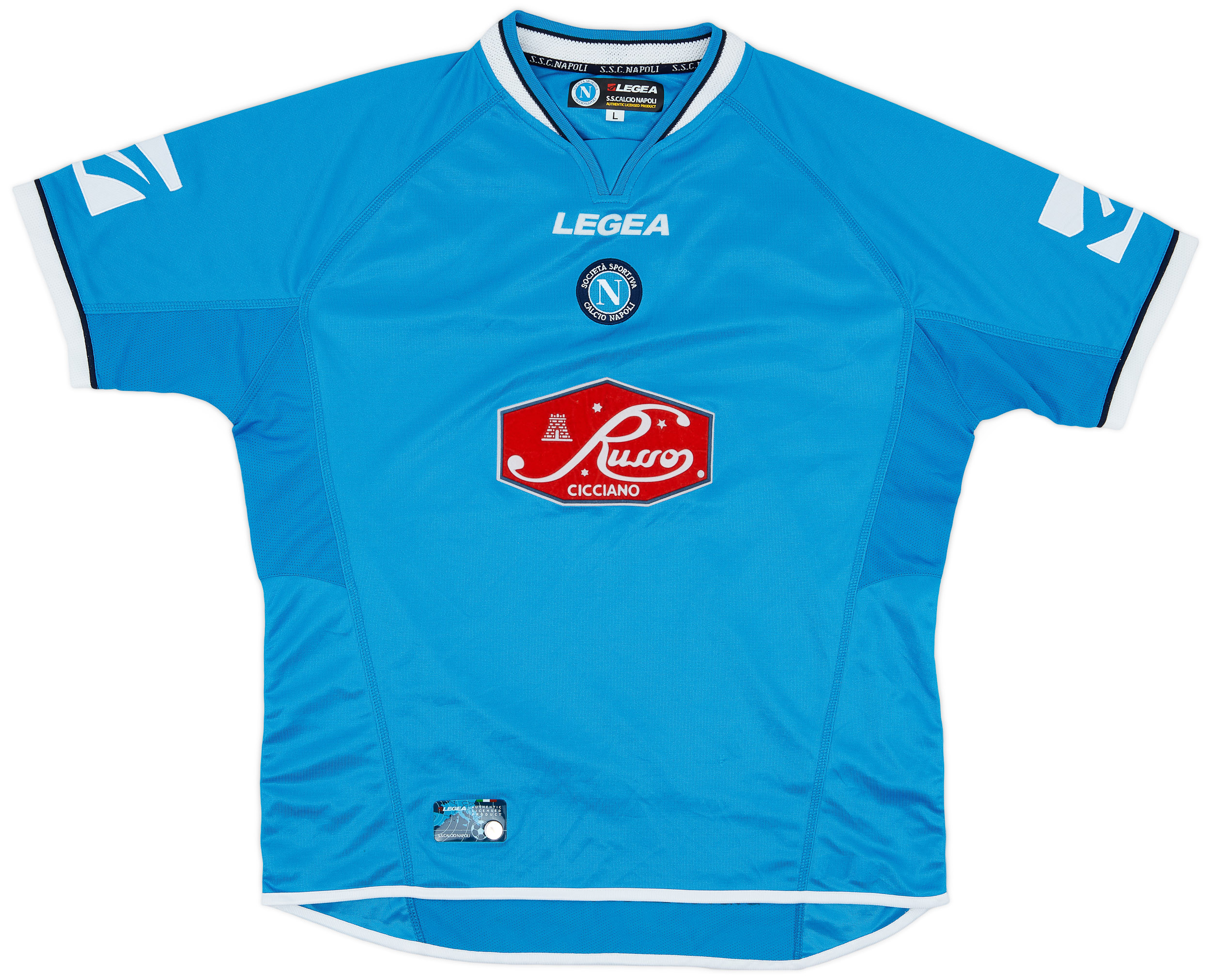 2003-04 Napoli Home Shirt - 9/10 - (L)