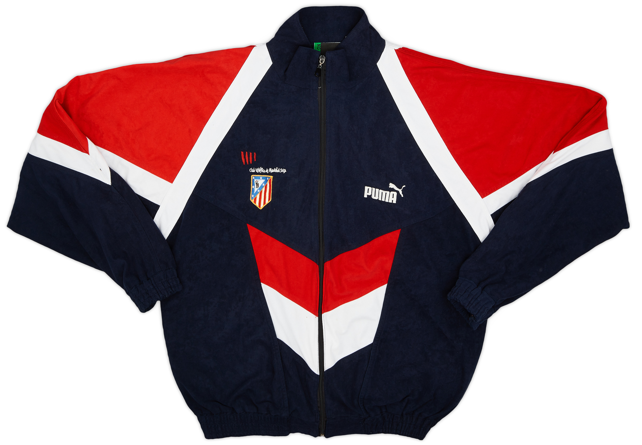 1996-98 Atletico Madrid Puma Track Jacket - 9/10 - (XL)