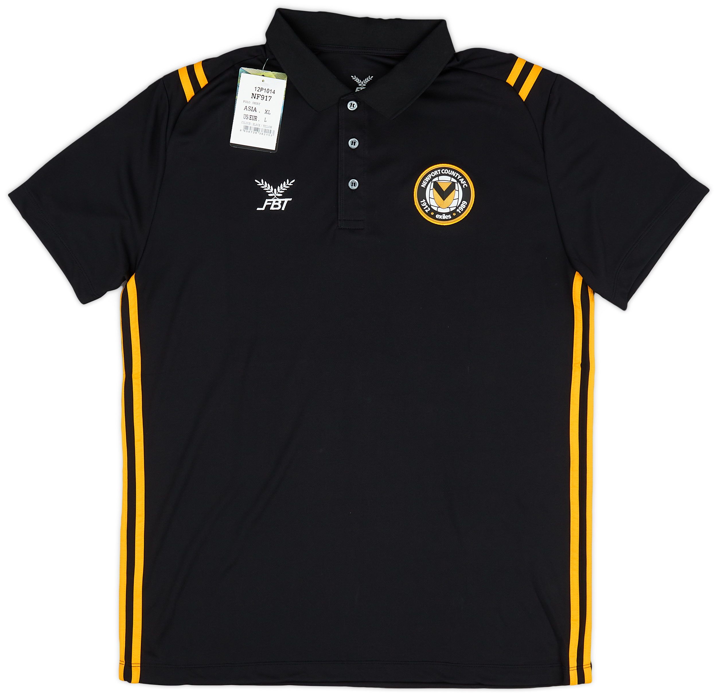 2019-20 Newport County FBT Polo T-Shirt