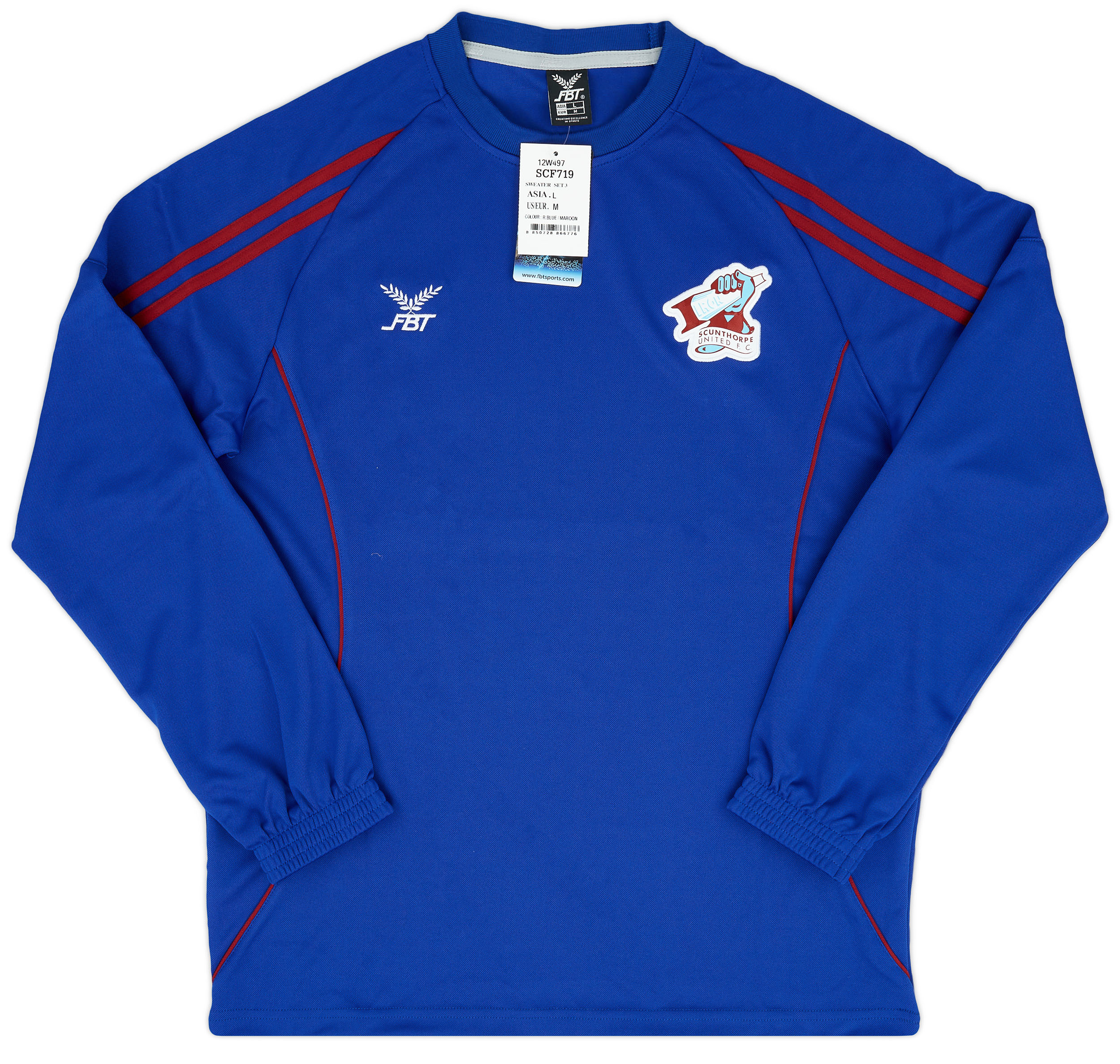 2017-18 Scunthorpe United FBT Training Top - (M)