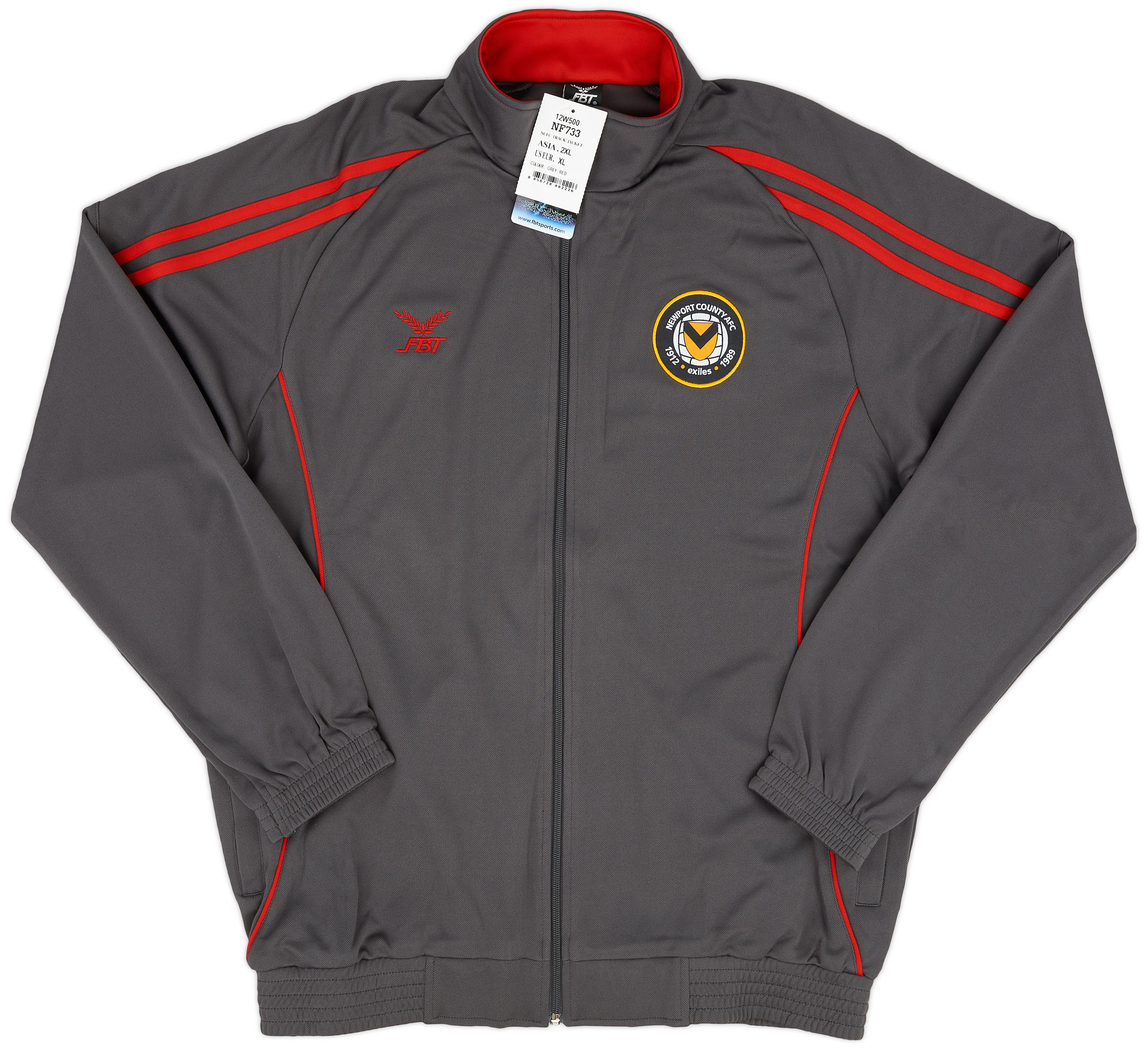 2017-18 Newport County FBT Track Jacket - (XL)