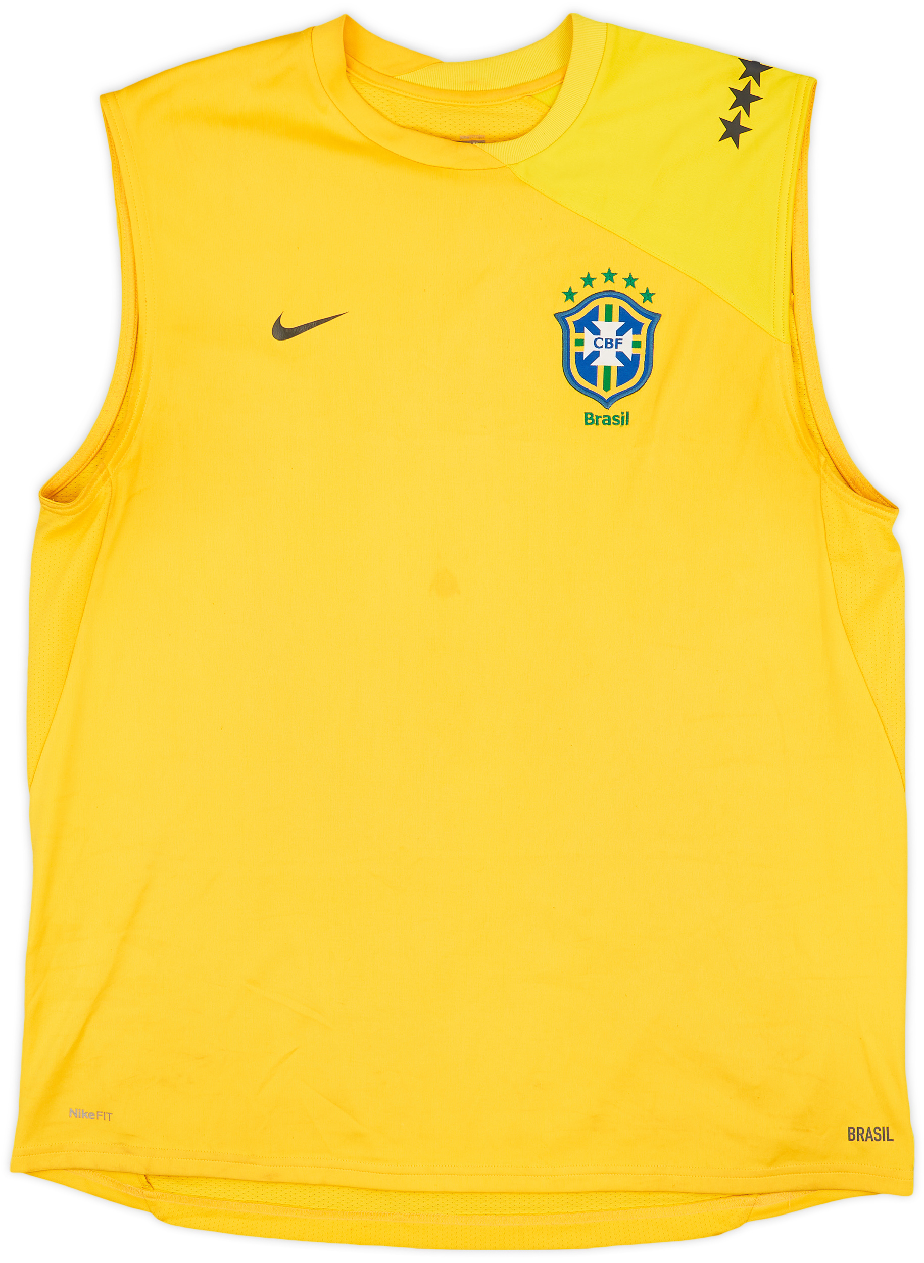 2008-09 Brazil Nike Training Vest - 6/10 - (XL)