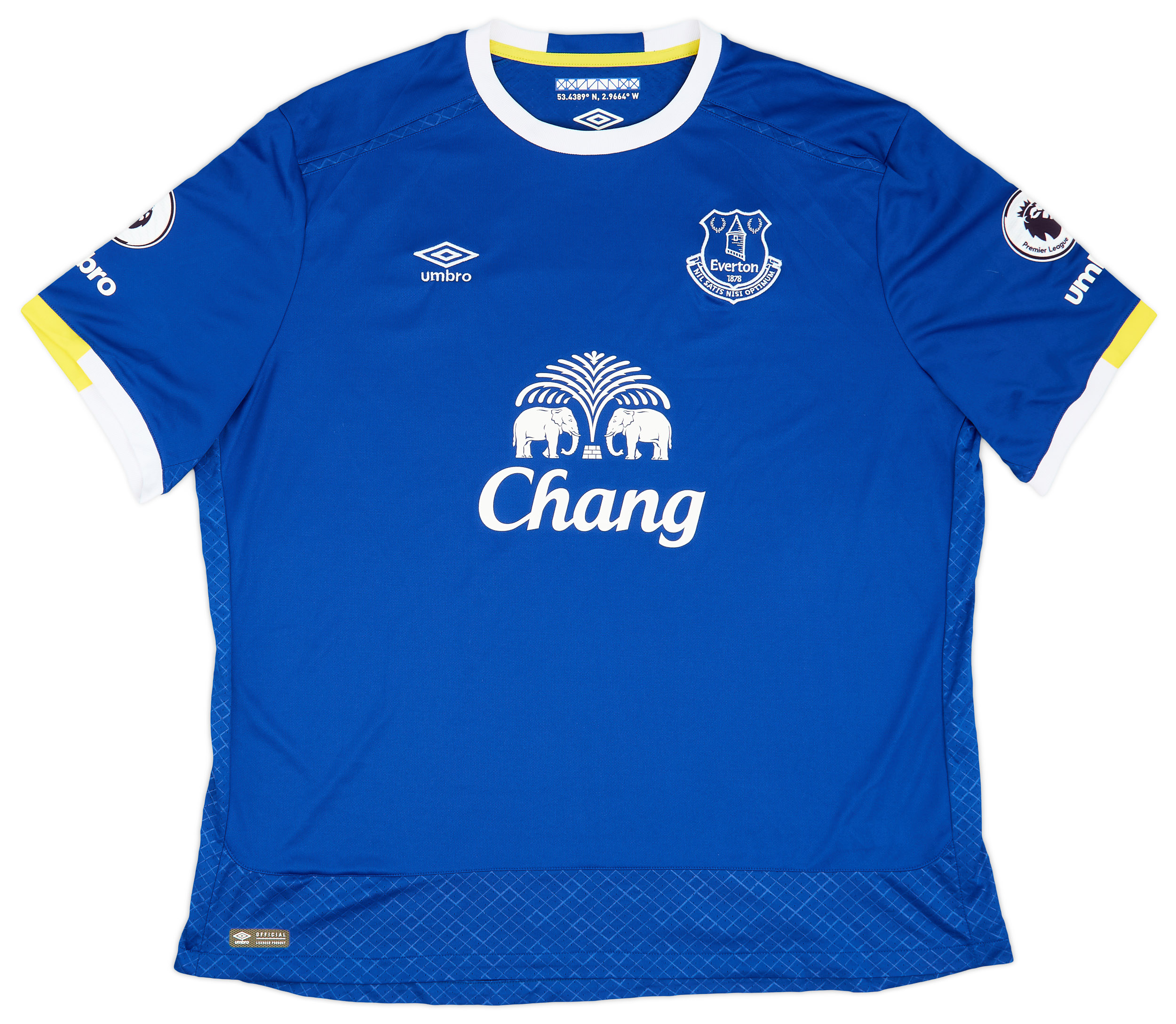 2016-17 Everton Home Shirt - 8/10 - (3XL)
