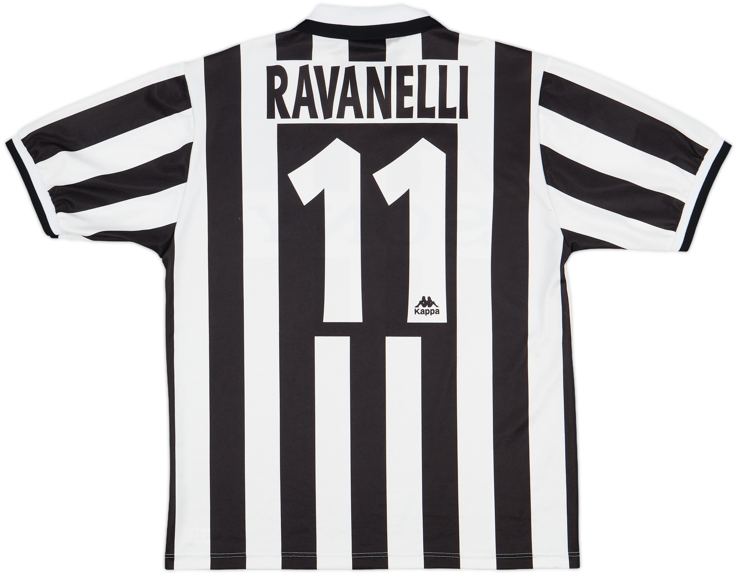 1995-97 Juventus Home Shirt Ravanelli #11 - 9/10 - (L)