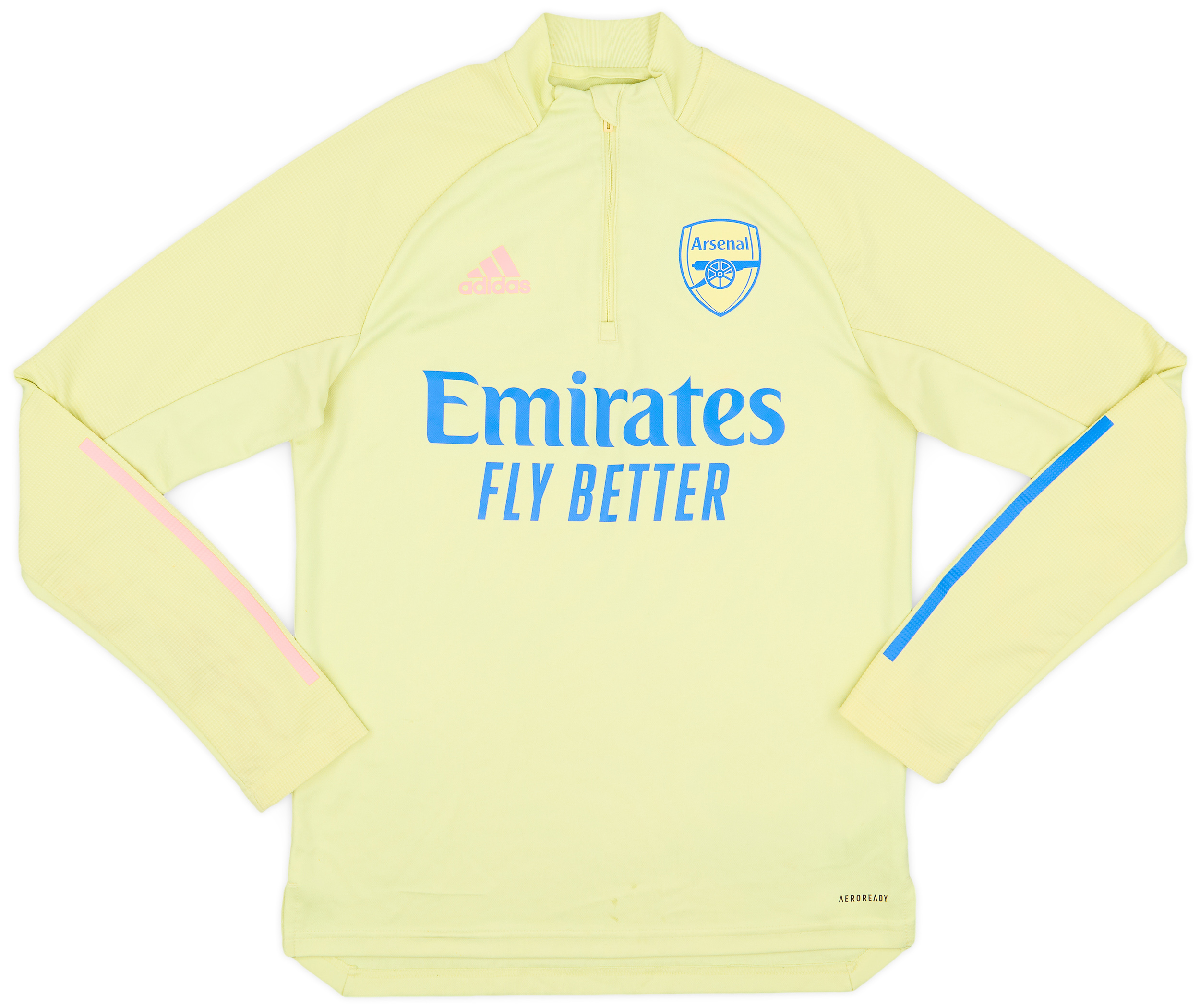 2020-21 Arsenal adidas 1/4 Zip Training Top - 5/10 - (S)