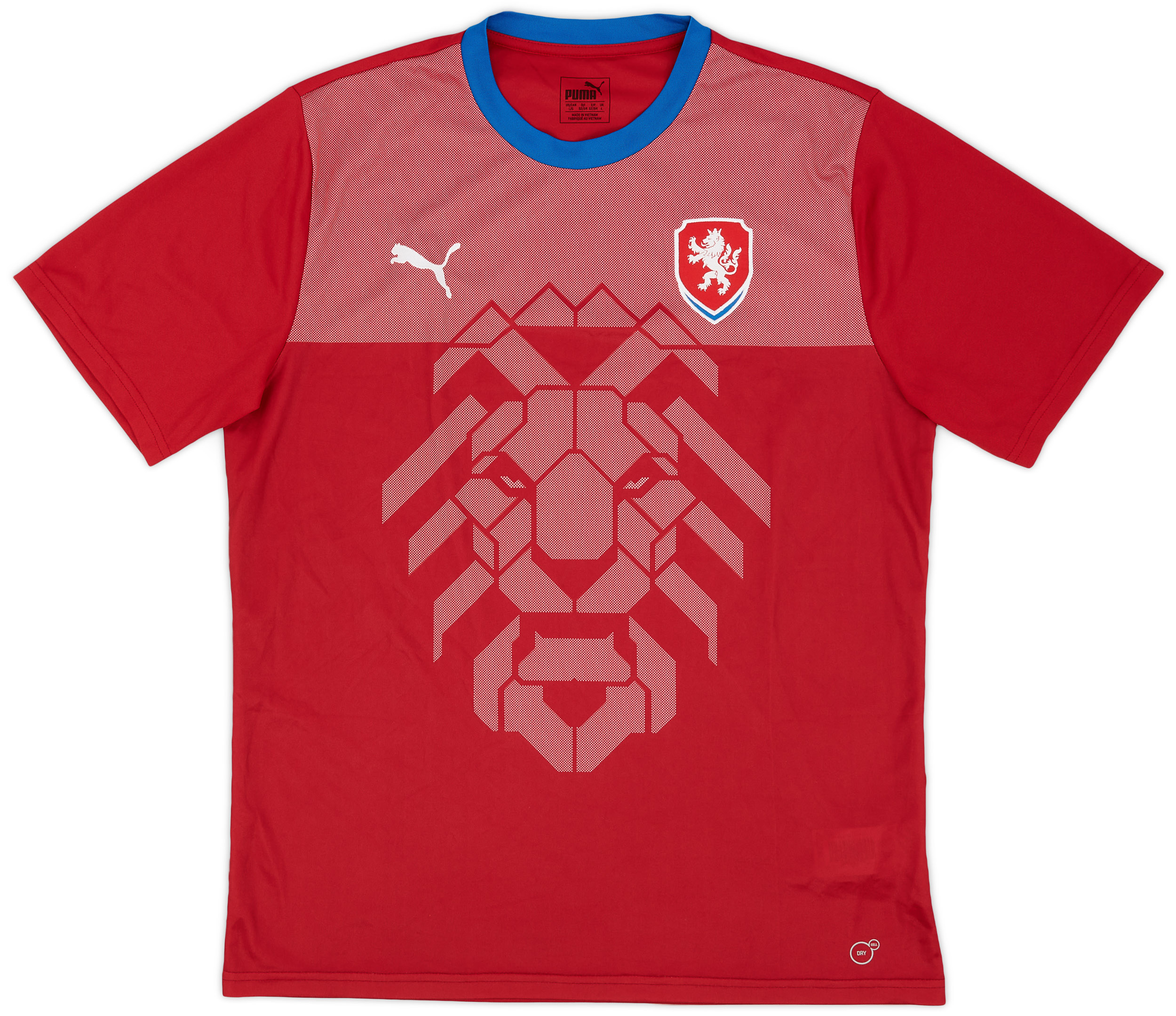2018 Czech Republic Home Shirt - 8/10 - (L)
