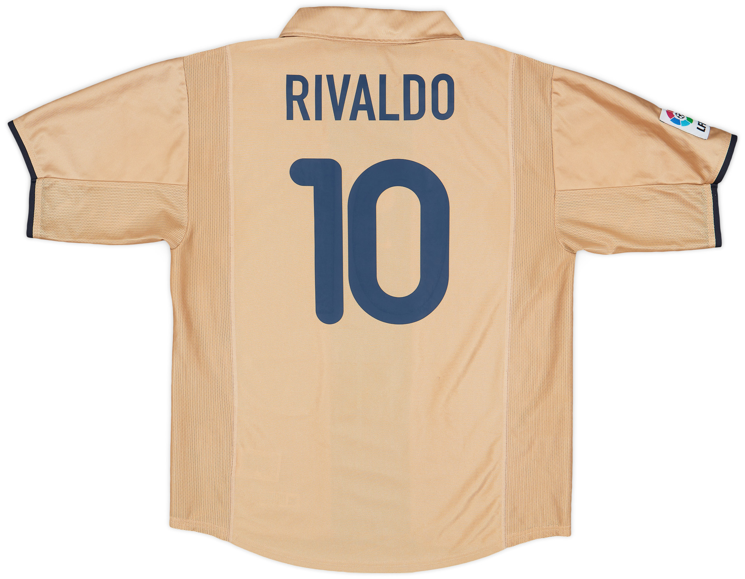 2001-03 Barcelona Away Shirt Rivaldo #10 - 9/10 - (M)