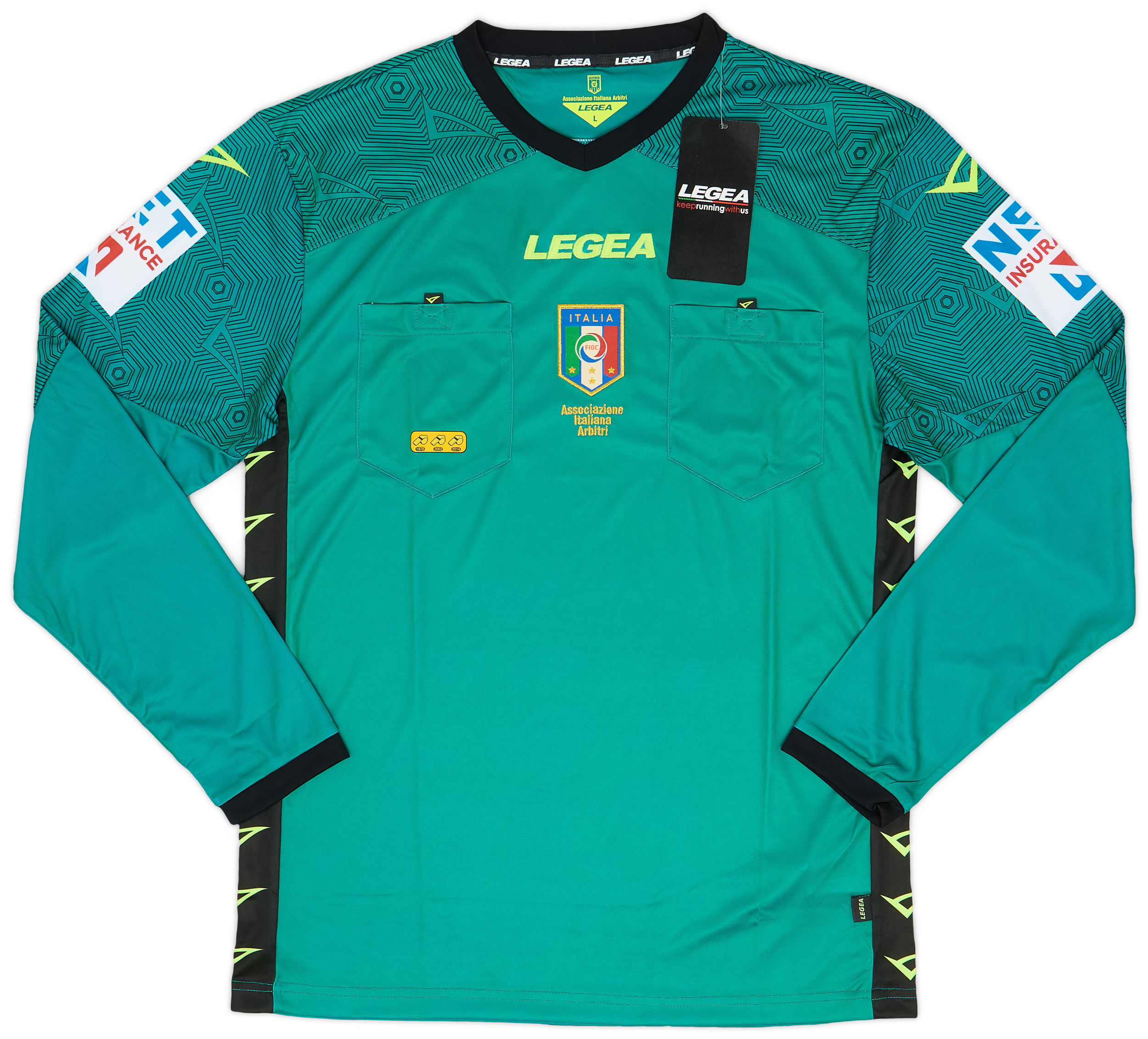 2022-23 Italy Legea Referee L/S Shirt (L)