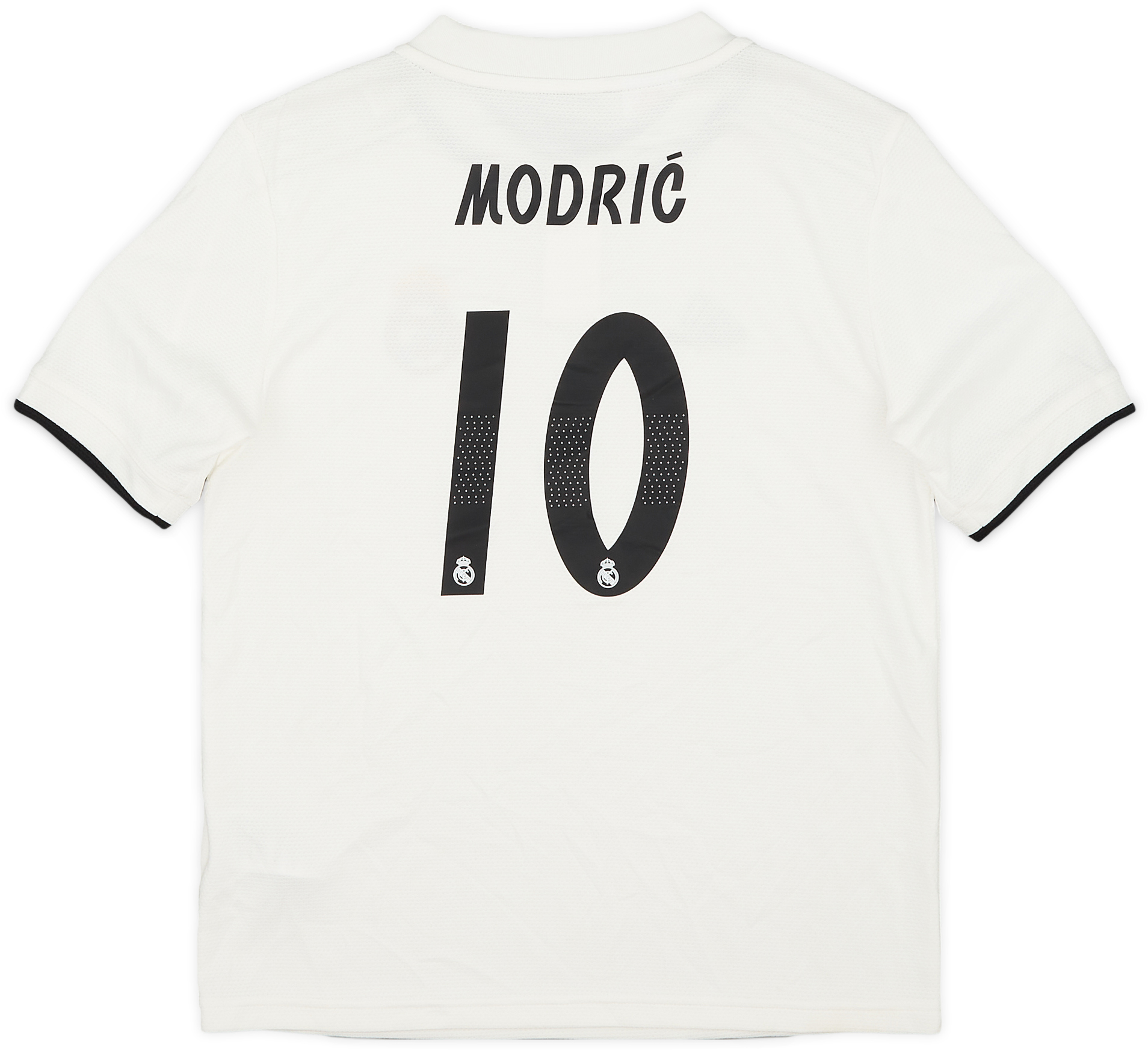 2018-19 Real Madrid Home Shirt Modric #10 - 8/10 - (M.Boys)