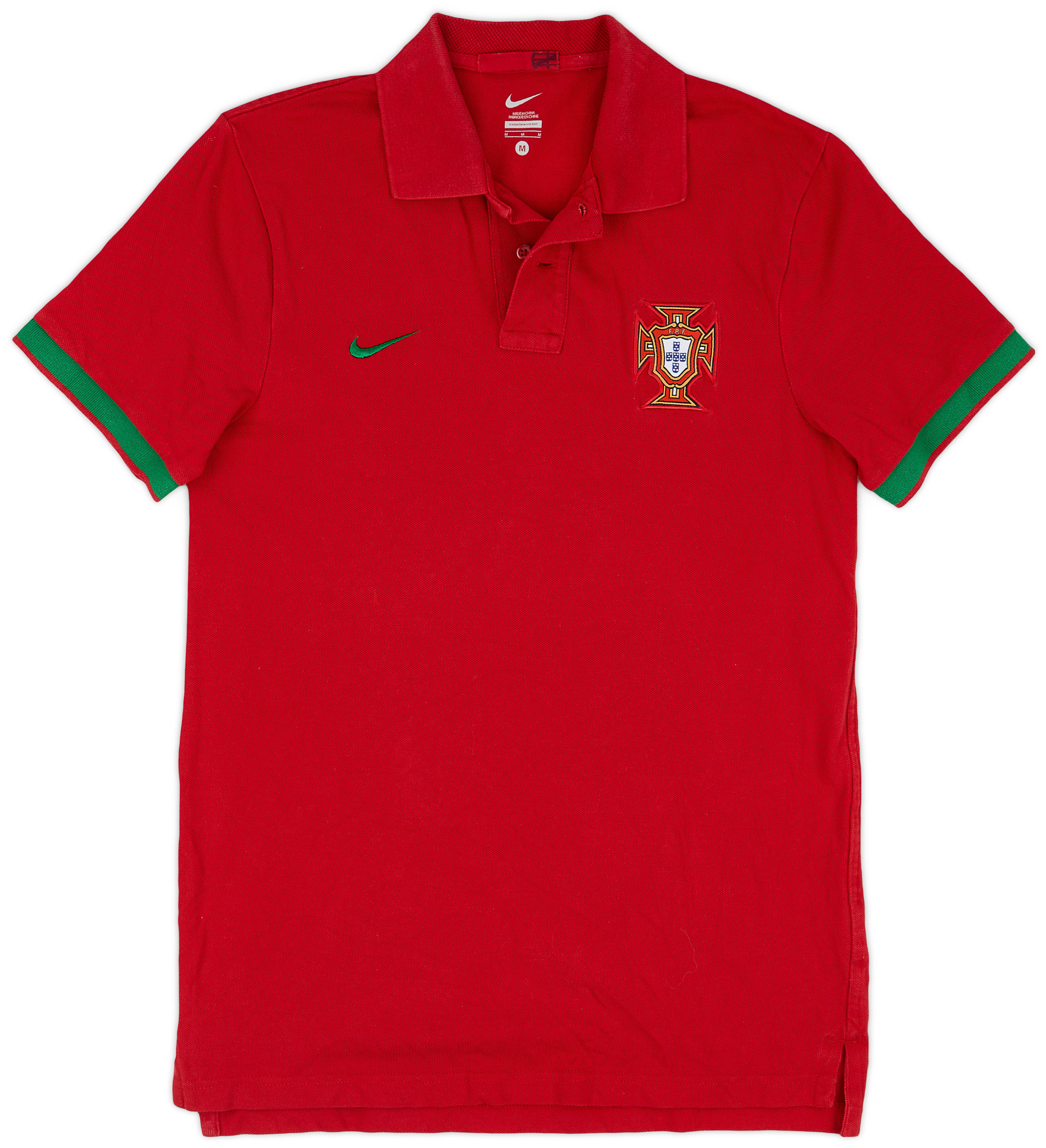 2012-14 Portugal Nike Polo Shirt - 9/10 - (M)