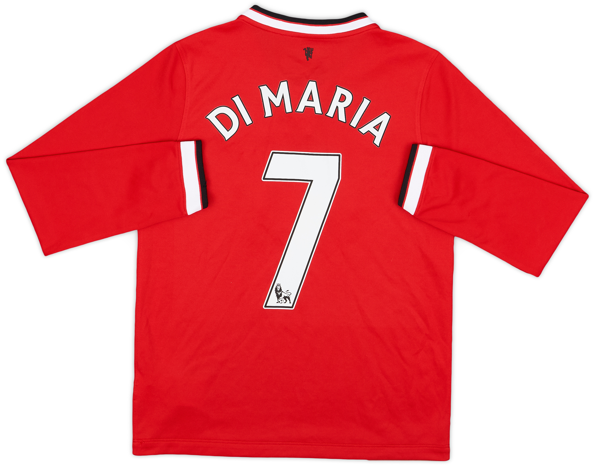 2014-15 Manchester United Home L/S Shirt Di Maria #7 - 9/10 - (L.Boys)