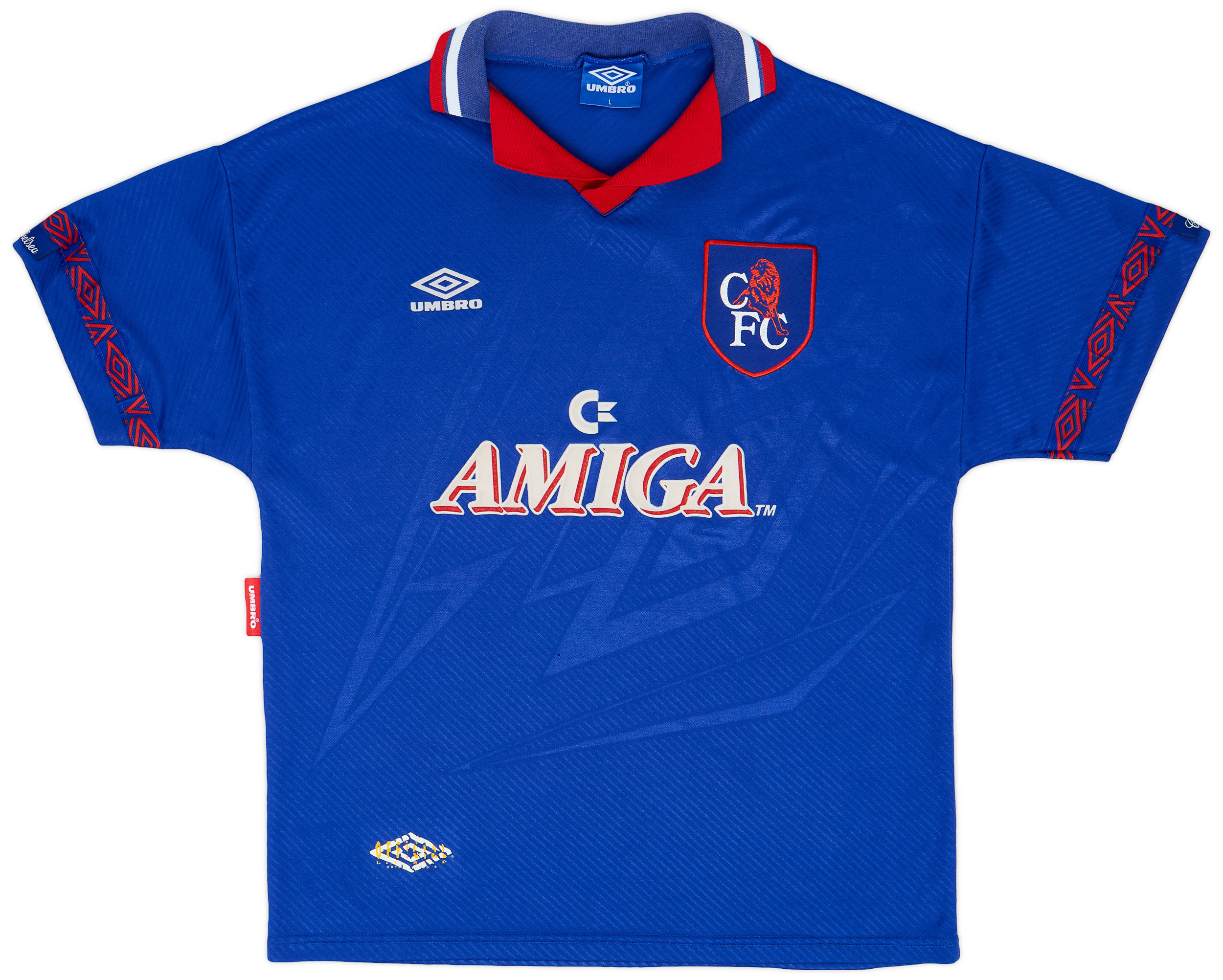 1993-94 Chelsea Home Shirt - 8/10 - (L)