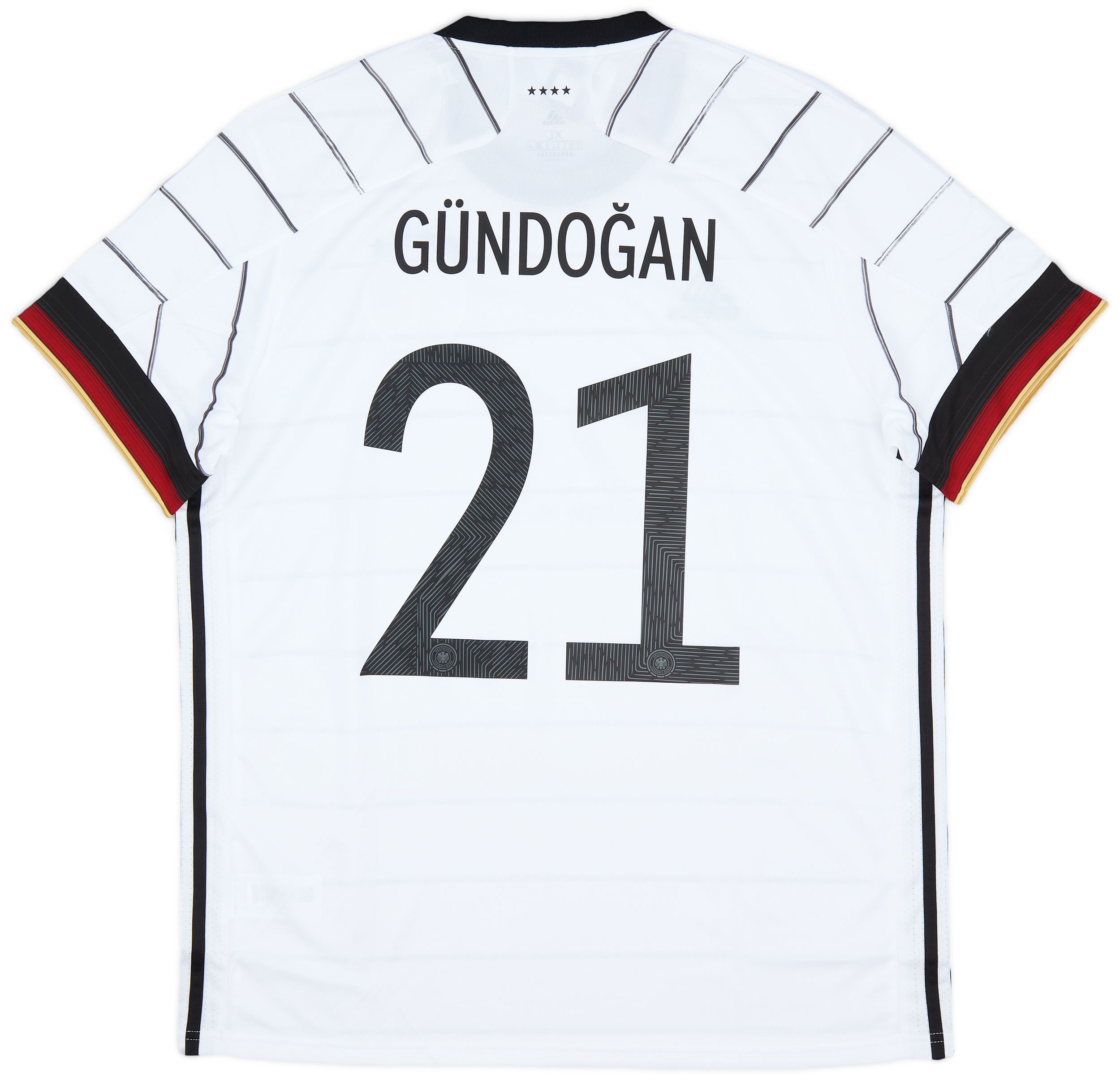 2020-21 Germany Home Shirt Gundogan #21 (XL)