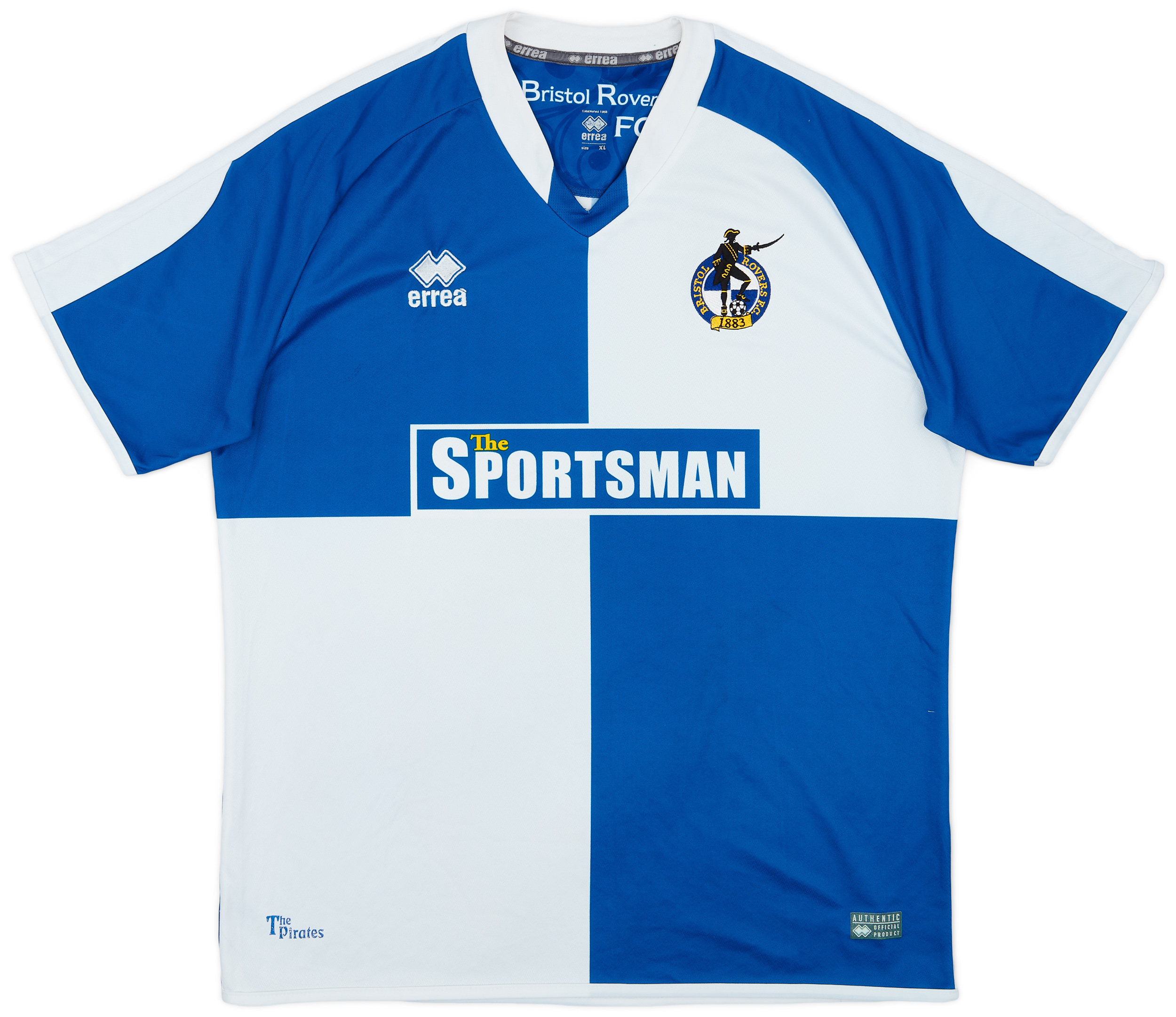 2015-16 Bristol Rovers Home Shirt - 8/10 - (XL)