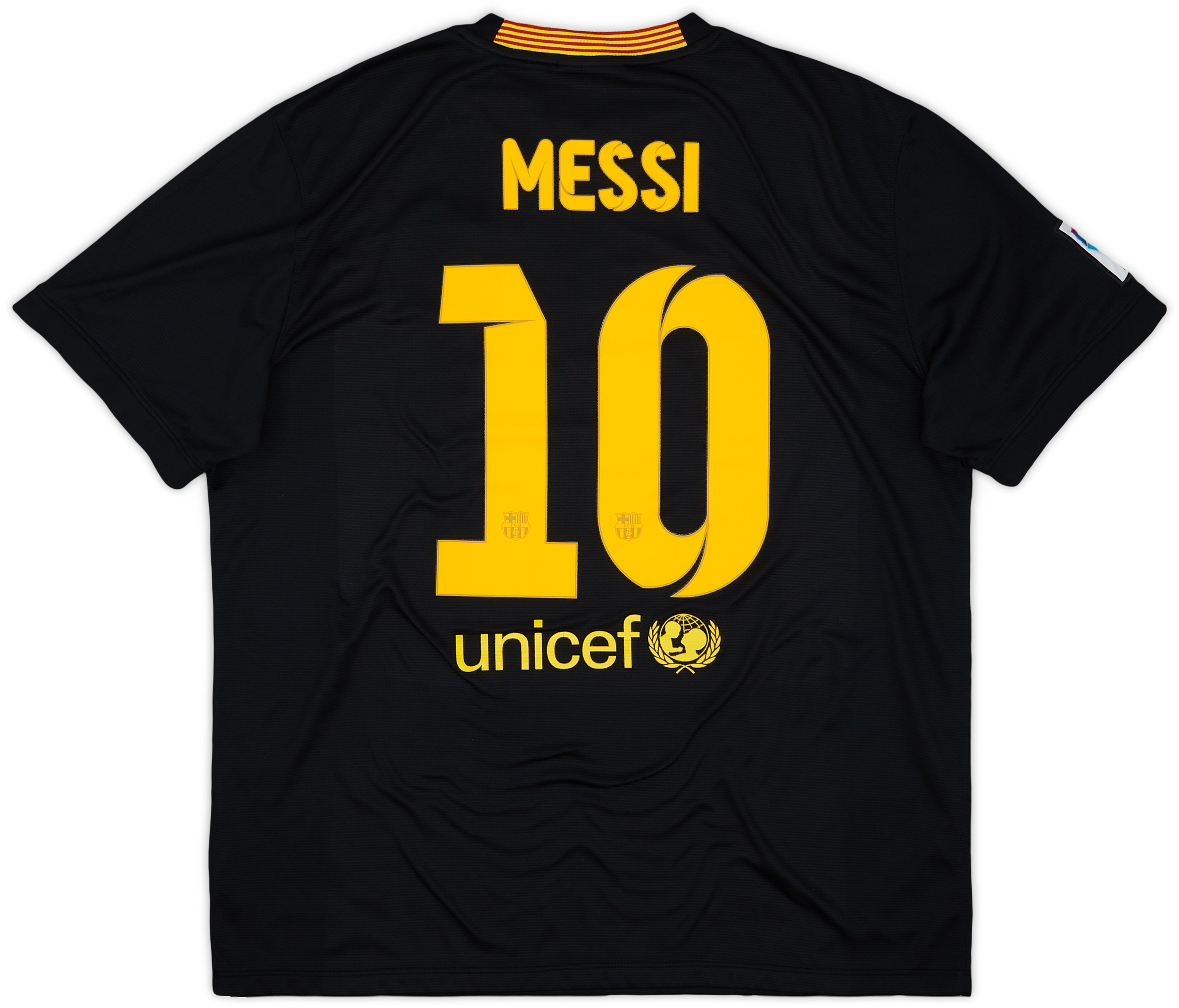 2013-14 Barcelona Third Shirt Messi #10 - 7/10 - (XL)