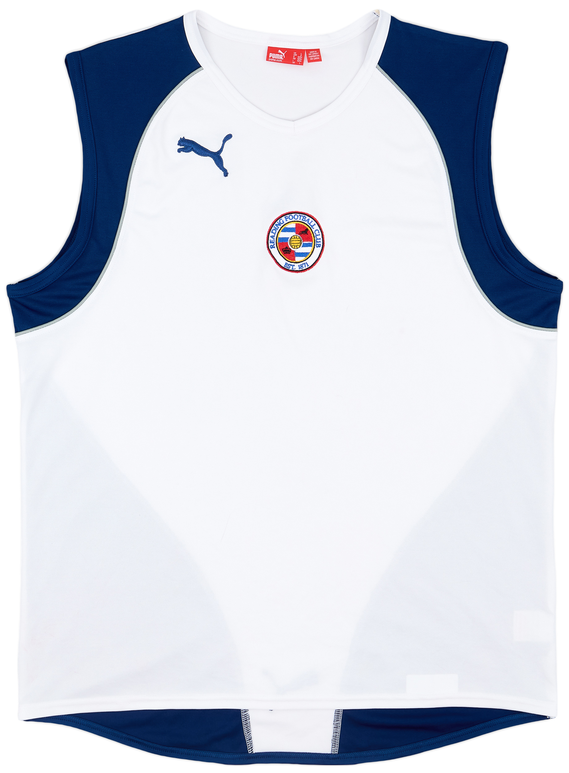 2008-09 Reading Puma Training Vest - 8/10 - (L)