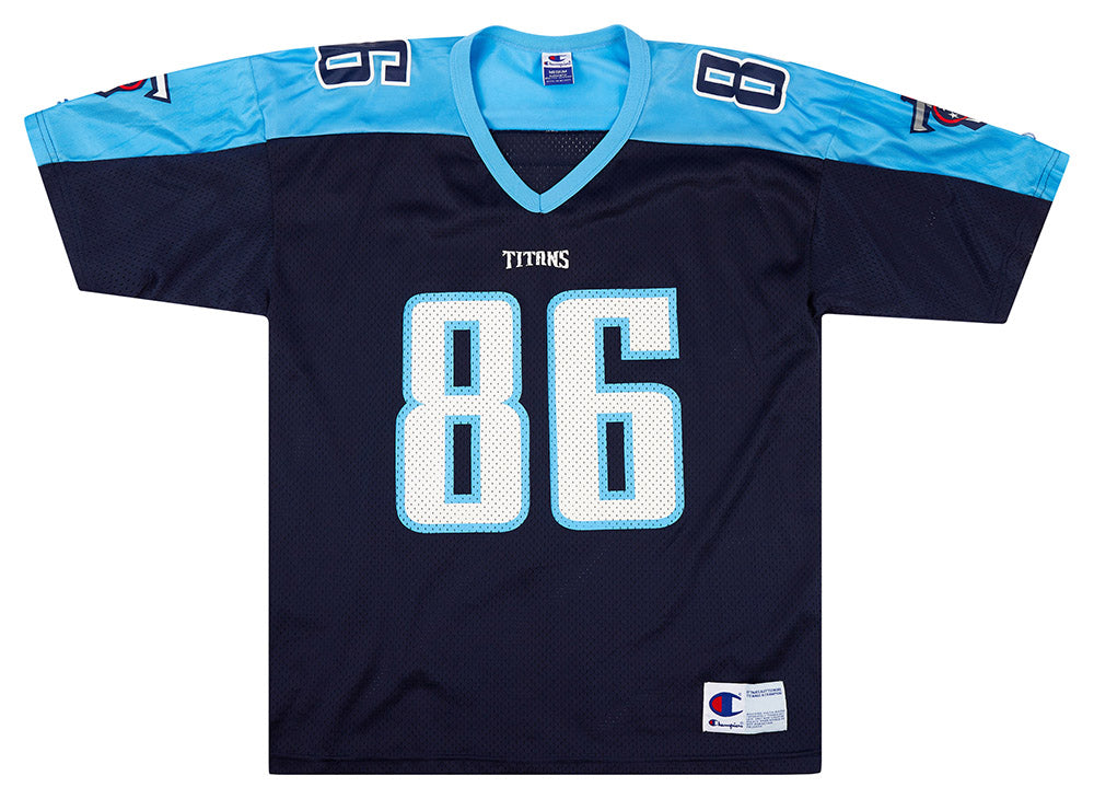 2000 Tennessee Titans Pickens #86 Champion Jersey (Home) M