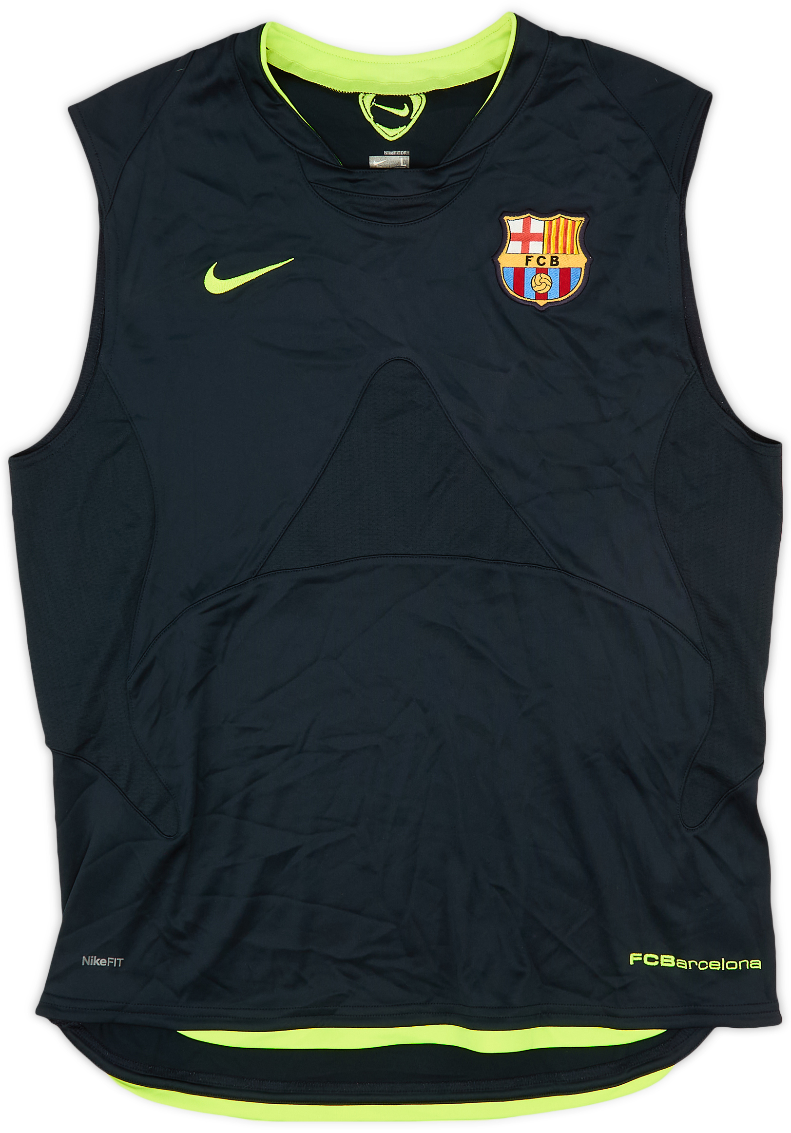 2008-09 Barcelona Nike Training Vest - 9/10 - (L)