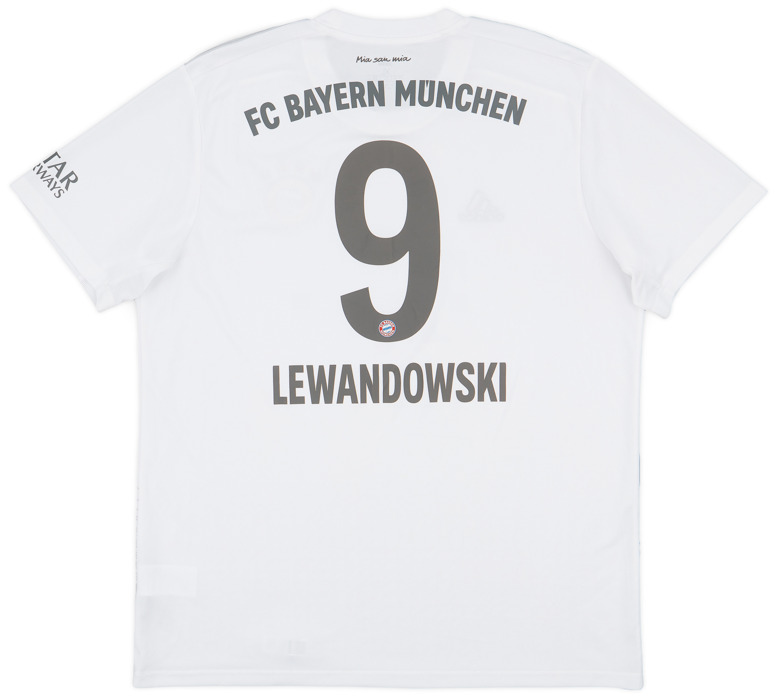 2019-20 Bayern Munich Away Shirt Lewandowski #9 - 7/10 - (XL)