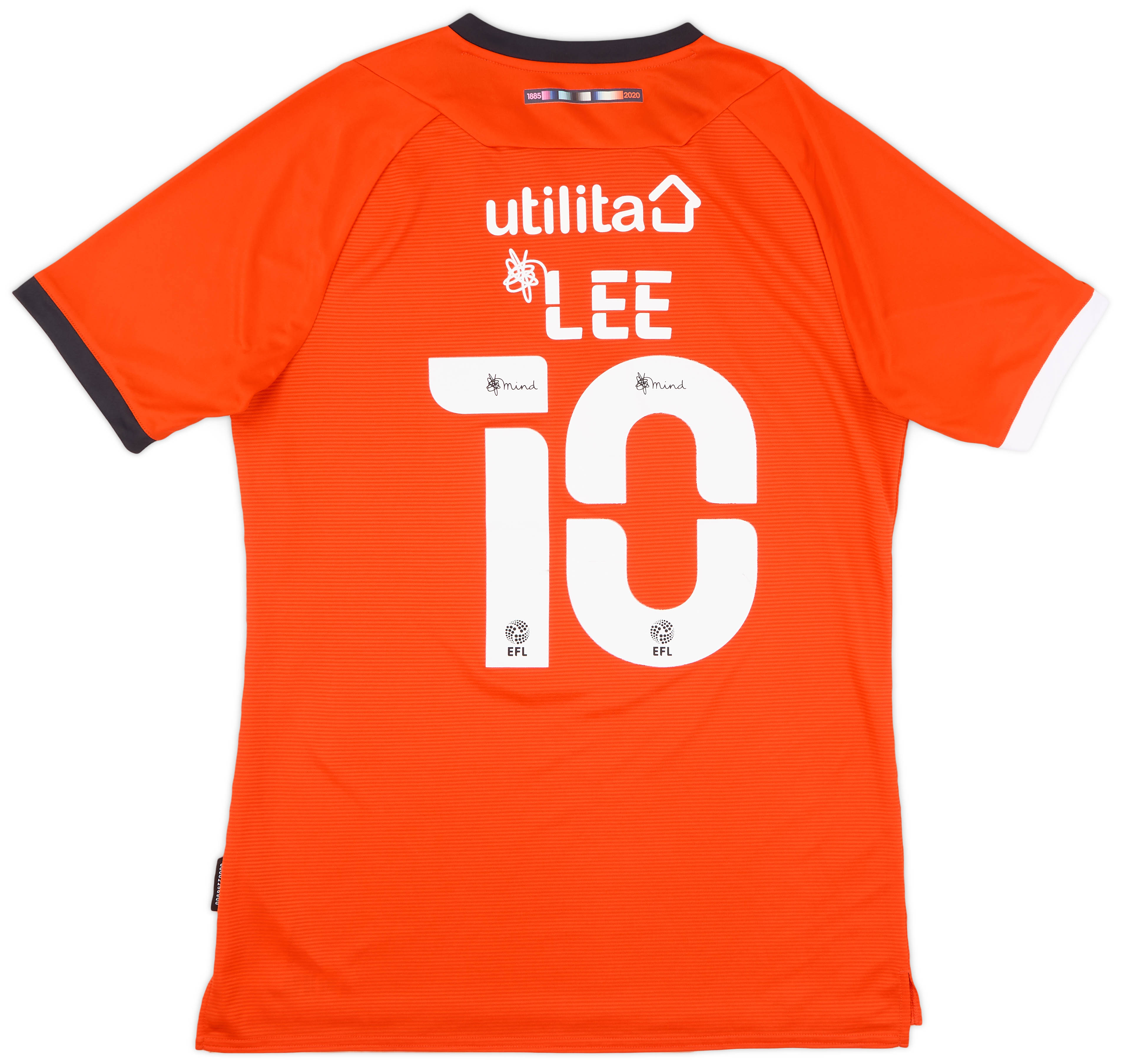2020-21 Luton Home Shirt Lee #10 - 8/10 - (M)