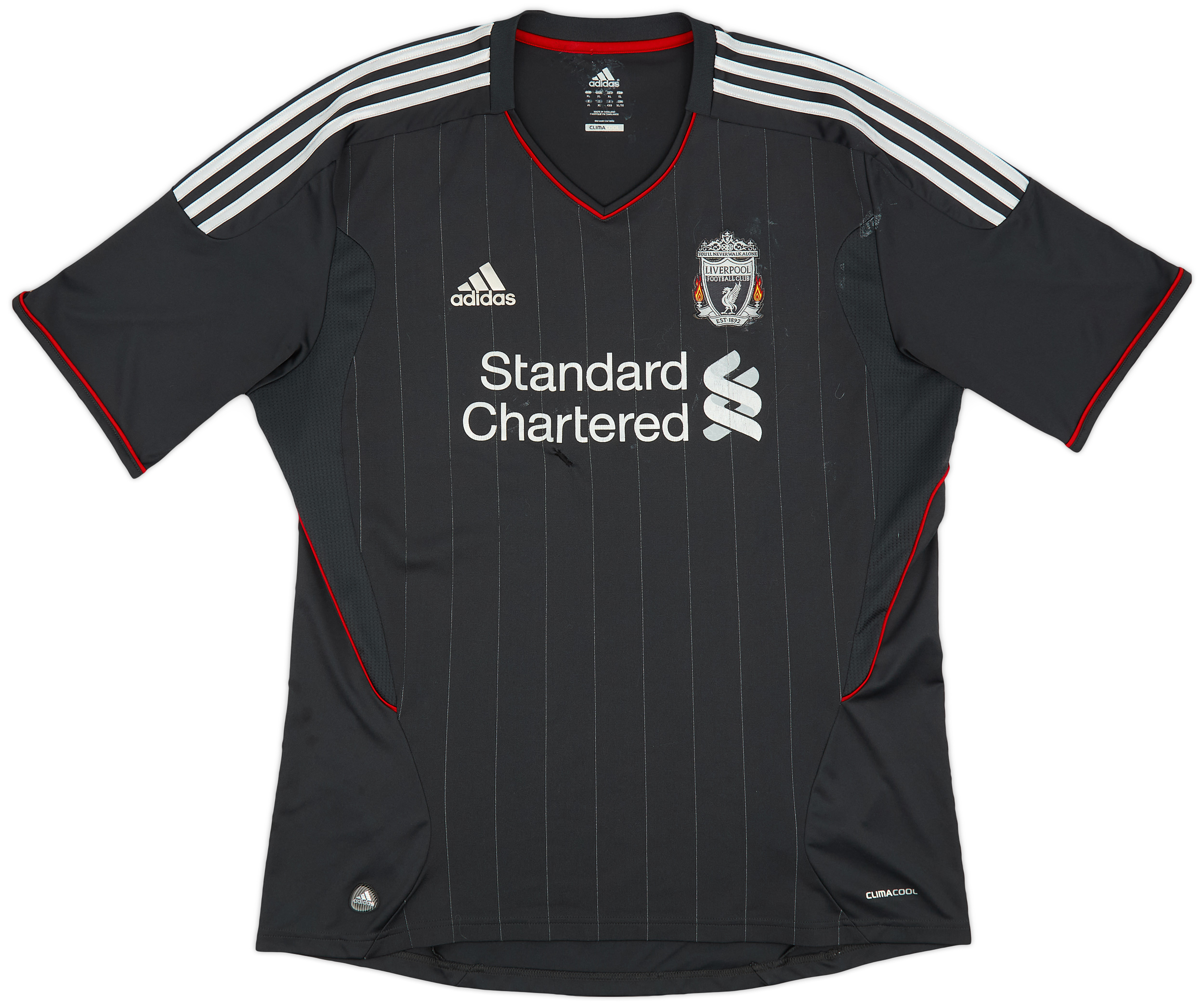 2011-12 Liverpool Away Shirt - 5/10 - (XL)