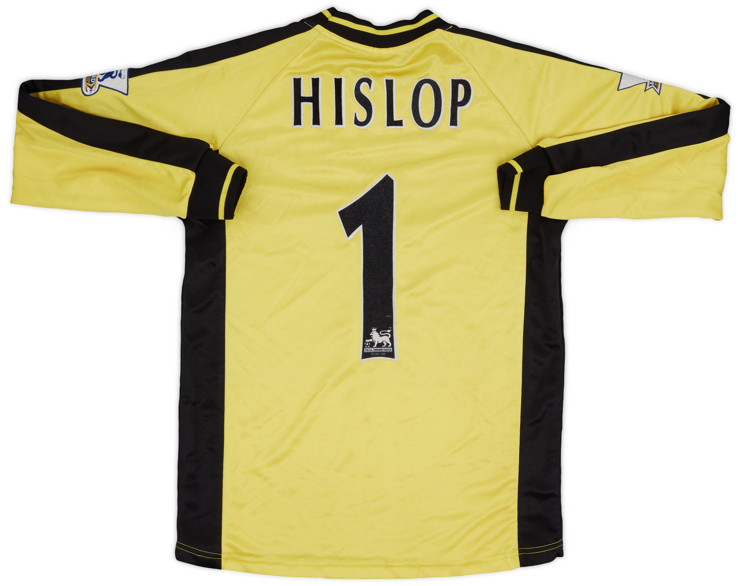 2003-04 Portsmouth GK Shirt Hislop #1 - 8/10 - (L.Boys)