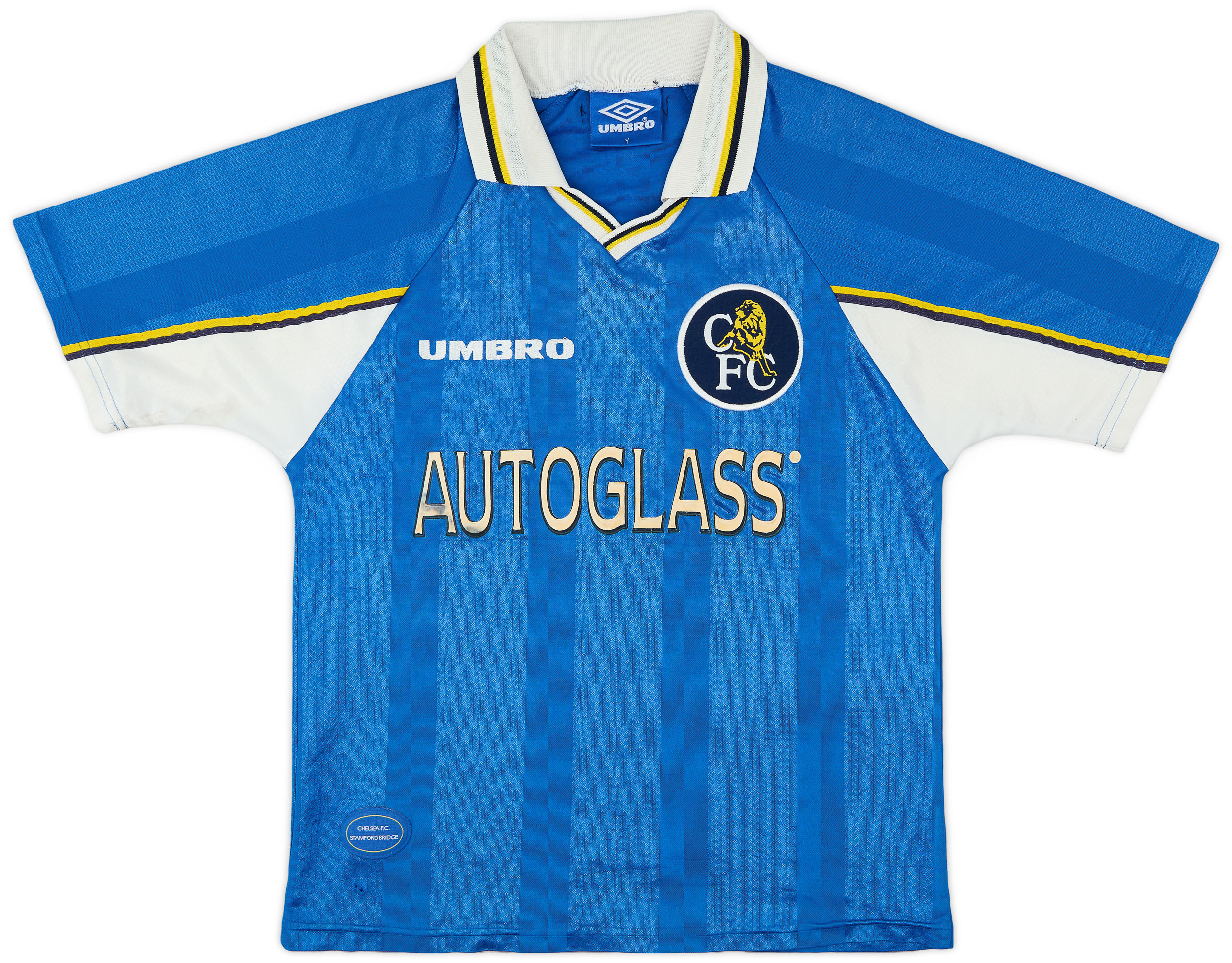 1997-99 Chelsea Home Shirt - 4/10 - (Y)