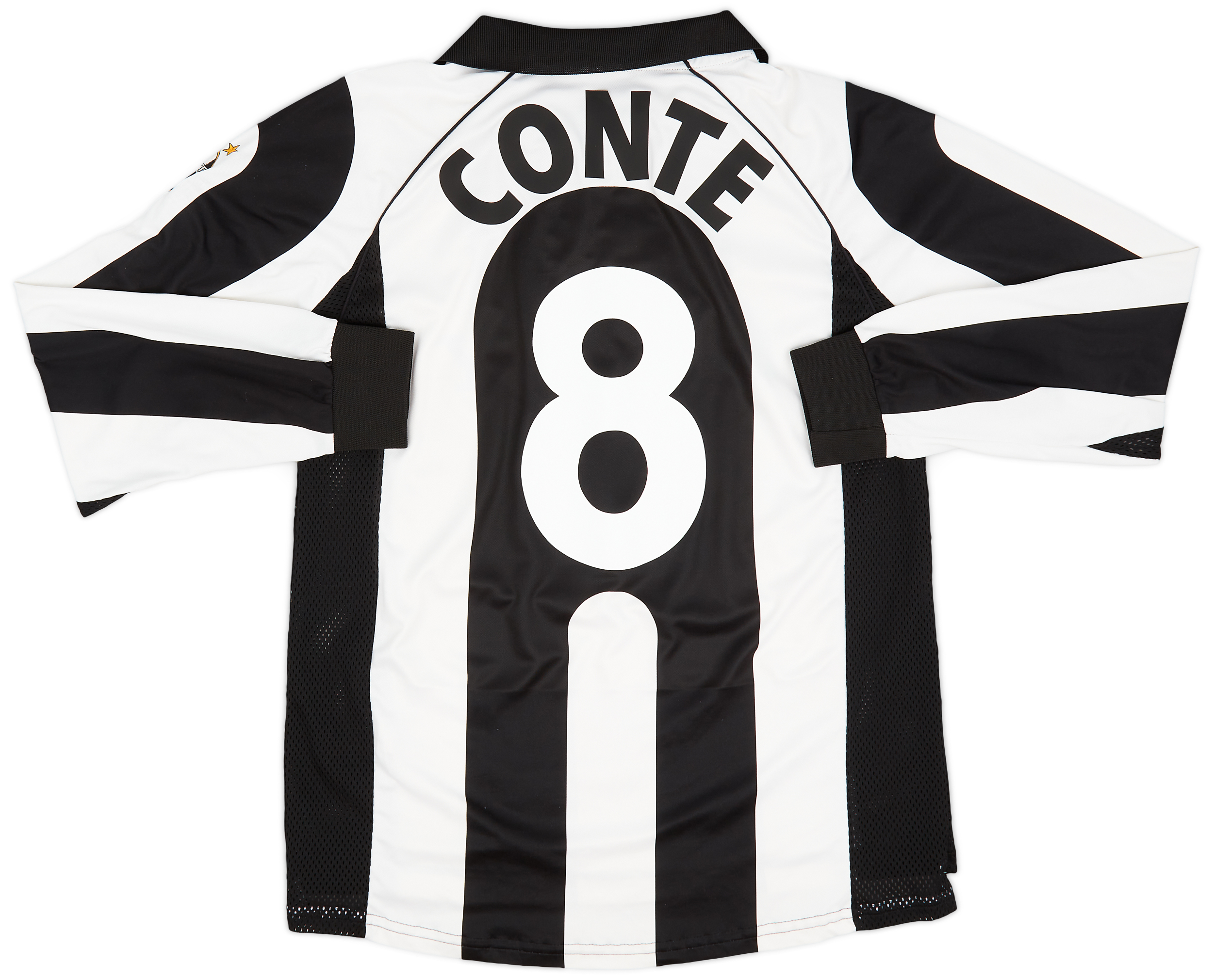 1997-98 Juventus Centenary Home L/S Shirt Conte #8 - 9/10 - (L)