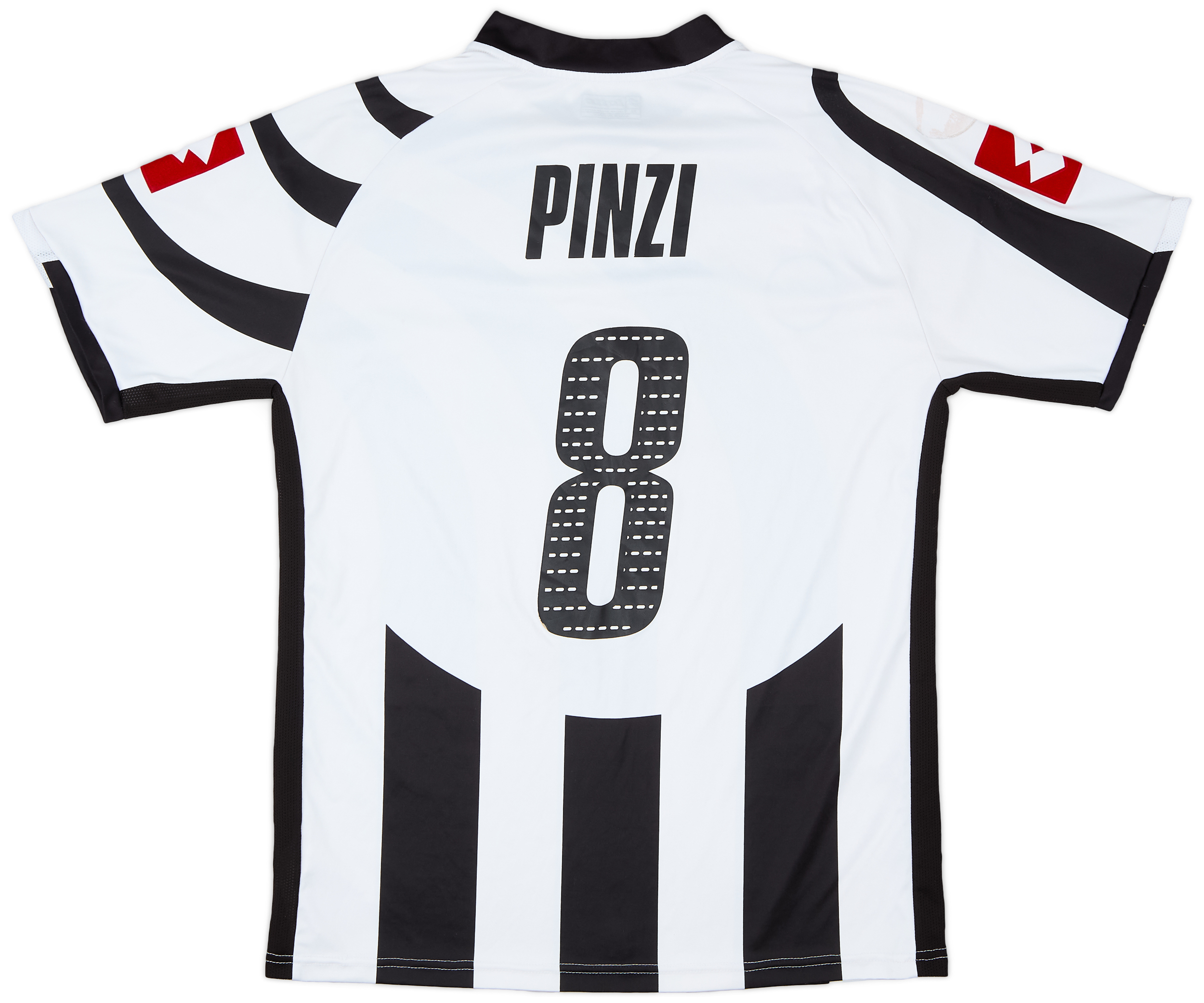 2006-07 Udinese Home Shirt Pinzi #8 - 7/10 - (XL)