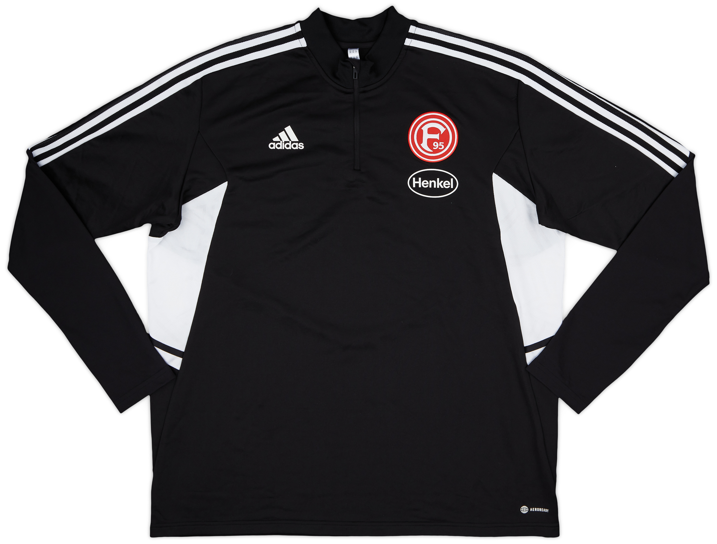 2022-23 Fortuna Dusseldorf adidas 1/4 Zip Drill Top - 10/10 - (XXL)