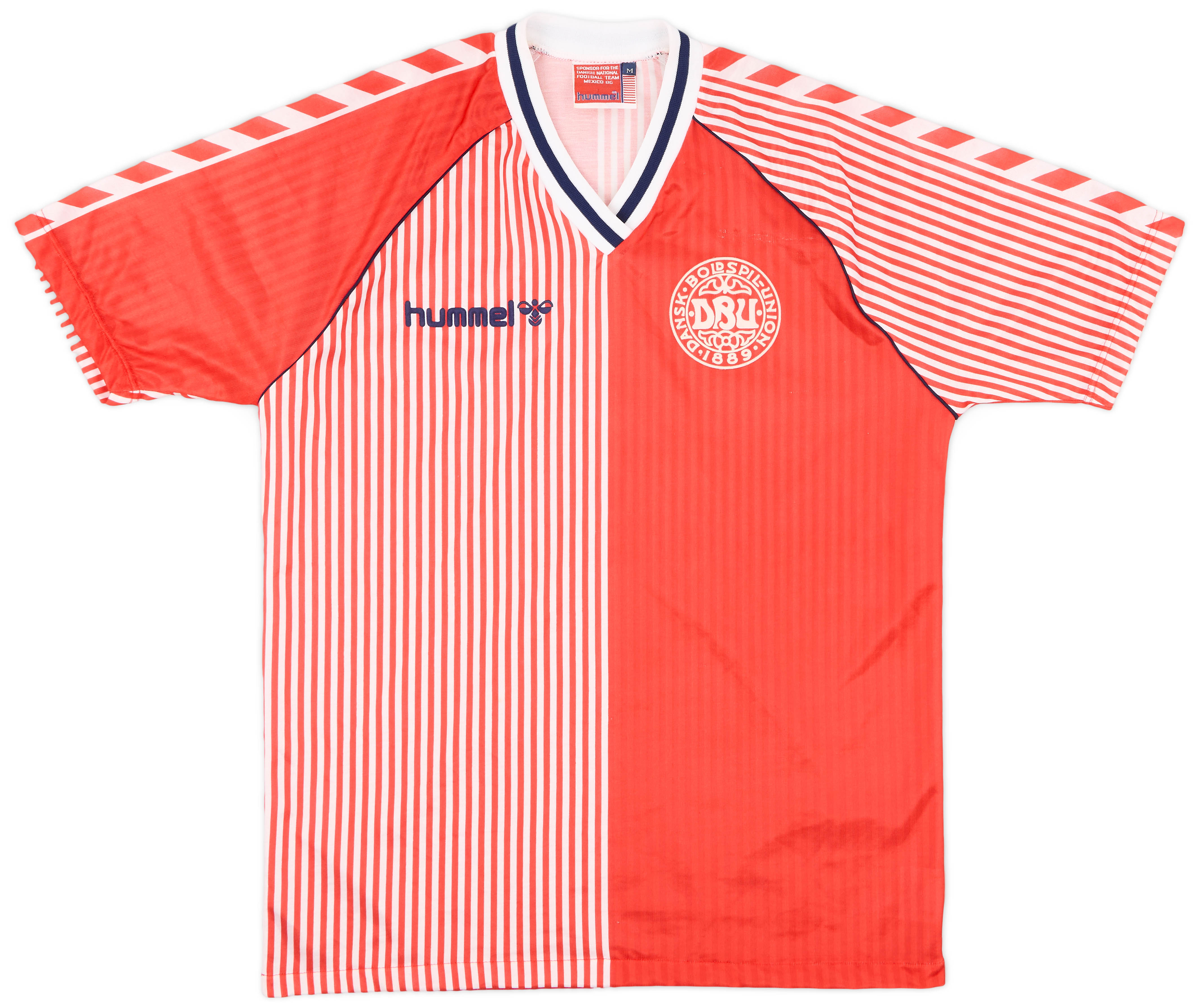 1986 Denmark Home Shirt - 9/10 - (M)