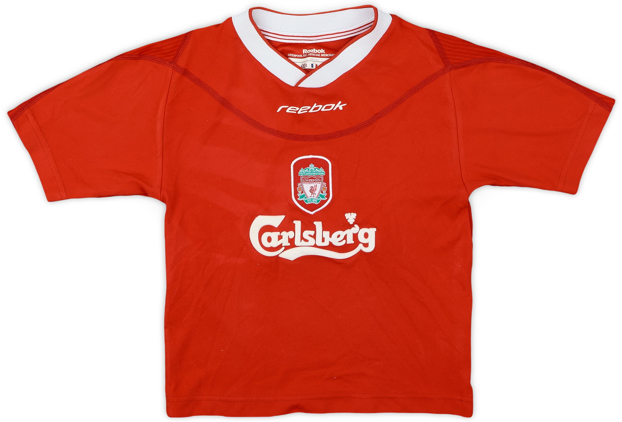 2002-04 Liverpool Home Shirt - 8/10 - (4-5 Years)