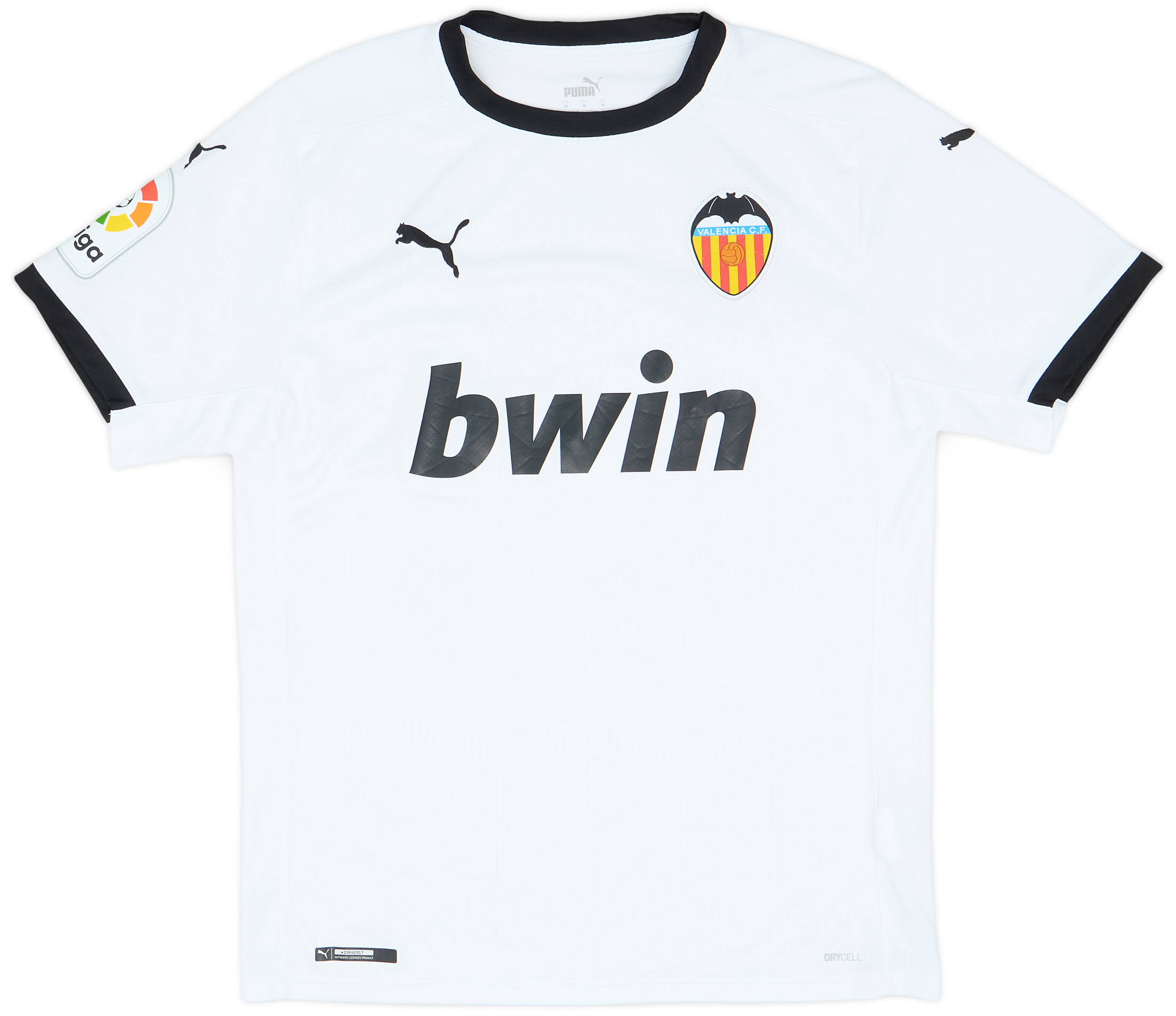 2020-21 Valencia Home Shirt - 7/10 - (M)