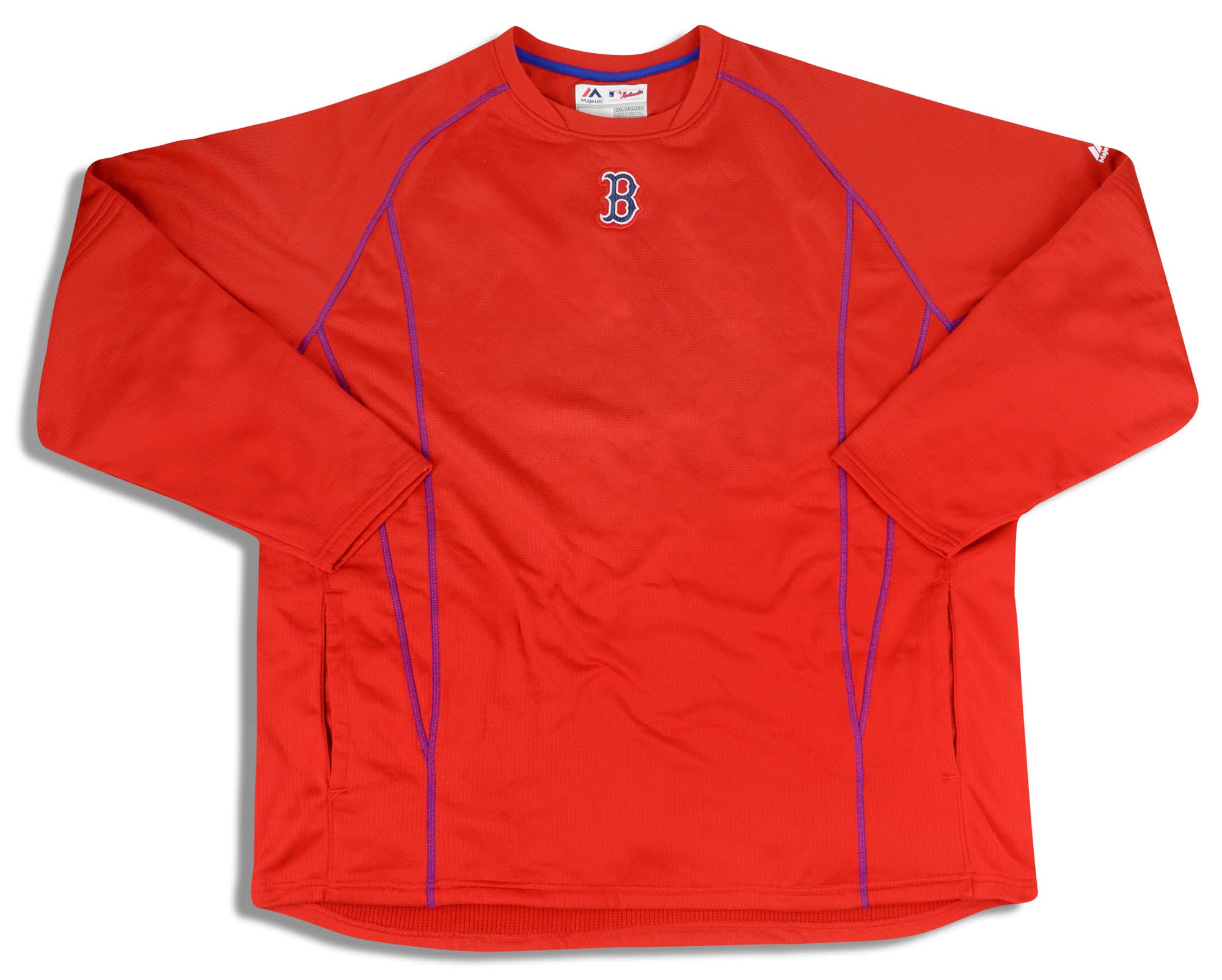 2014 Boston Red Sox Authentic Majestic Training Top XXL