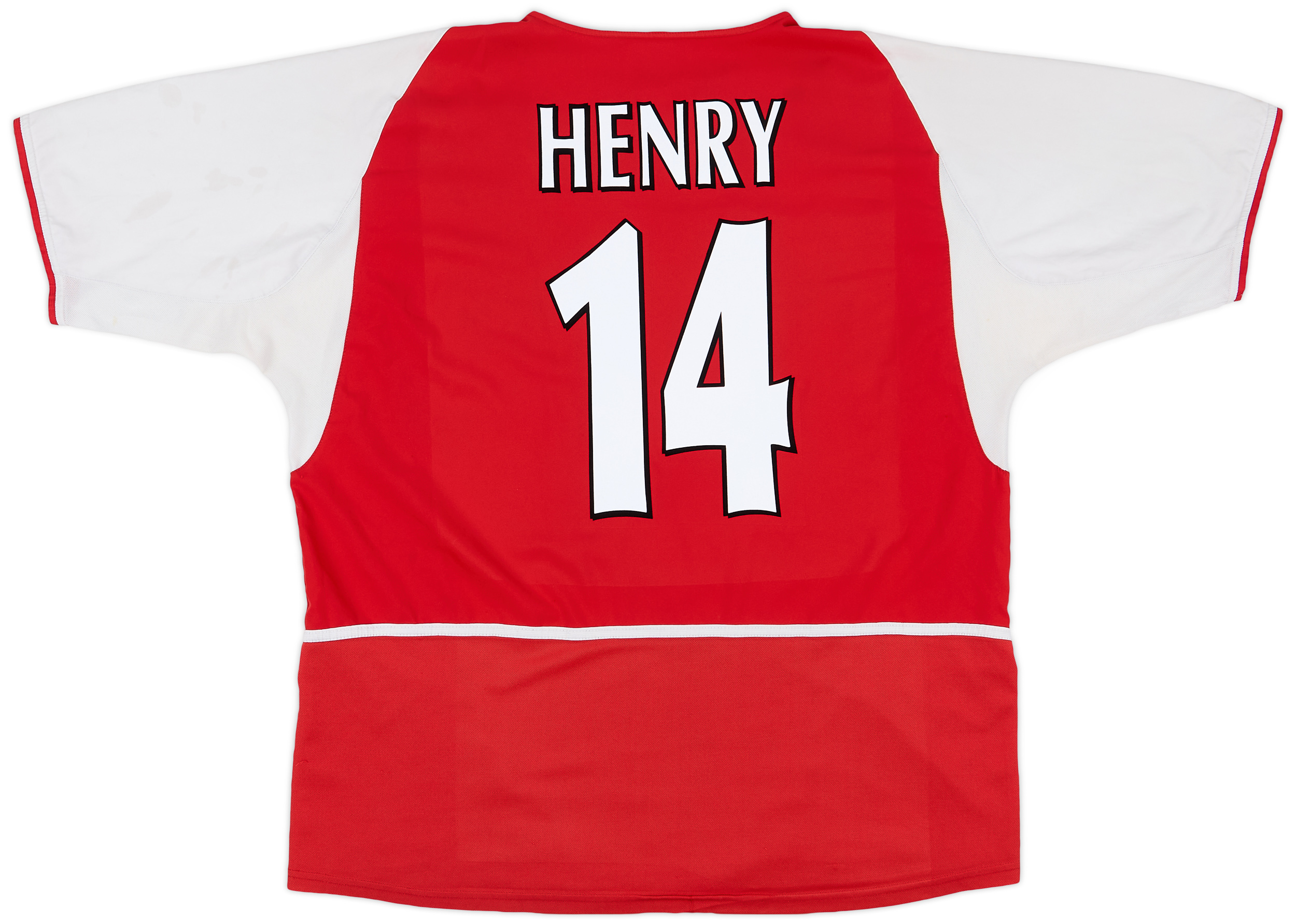 2002-04 Arsenal Home Shirt Henry #14 - 6/10 - (3XL)