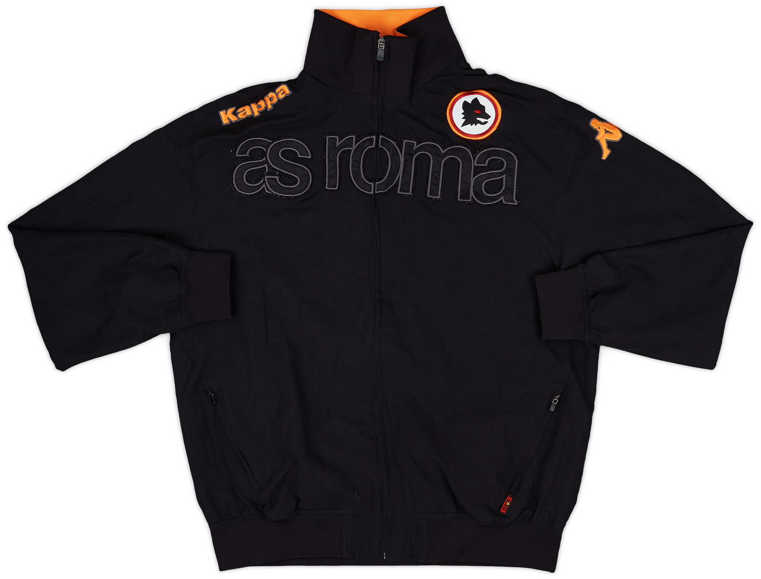 2011-12 Roma Kappa Track Jacket - 8/10 - (L)