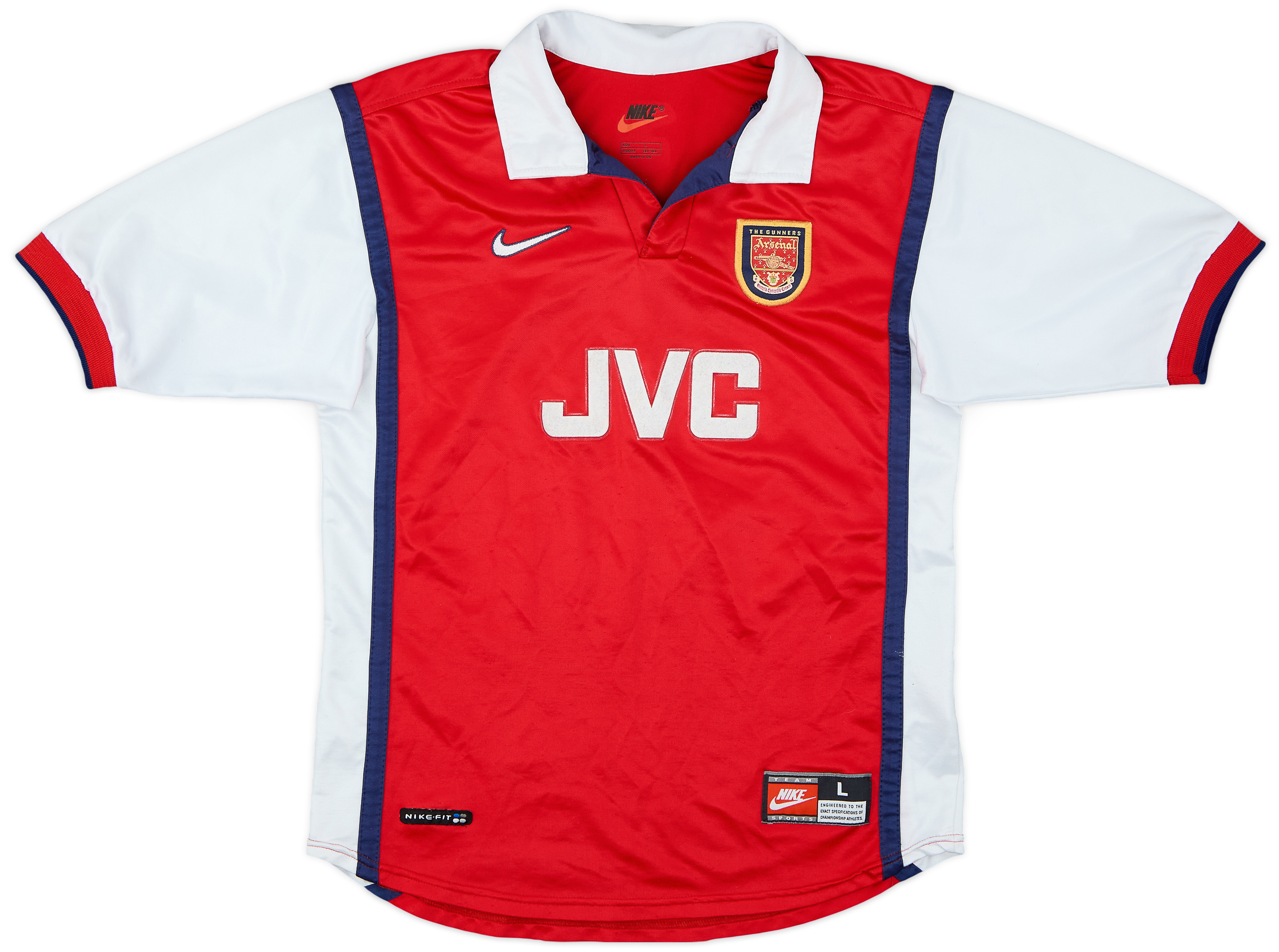 1998-99 Arsenal Home Shirt - 8/10 - (L.Boys)