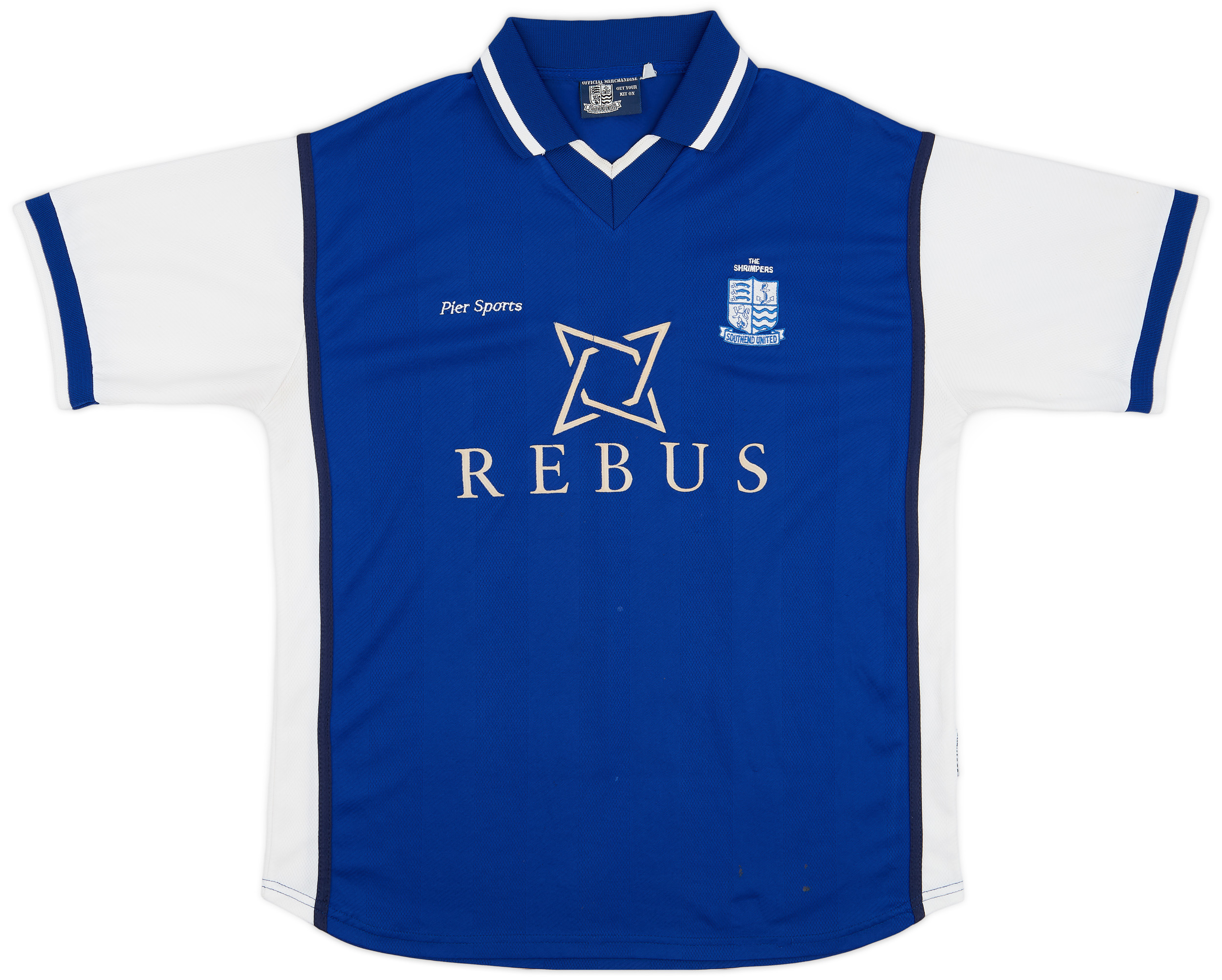 2000-01 Southend Home Shirt - 7/10 - (XL)