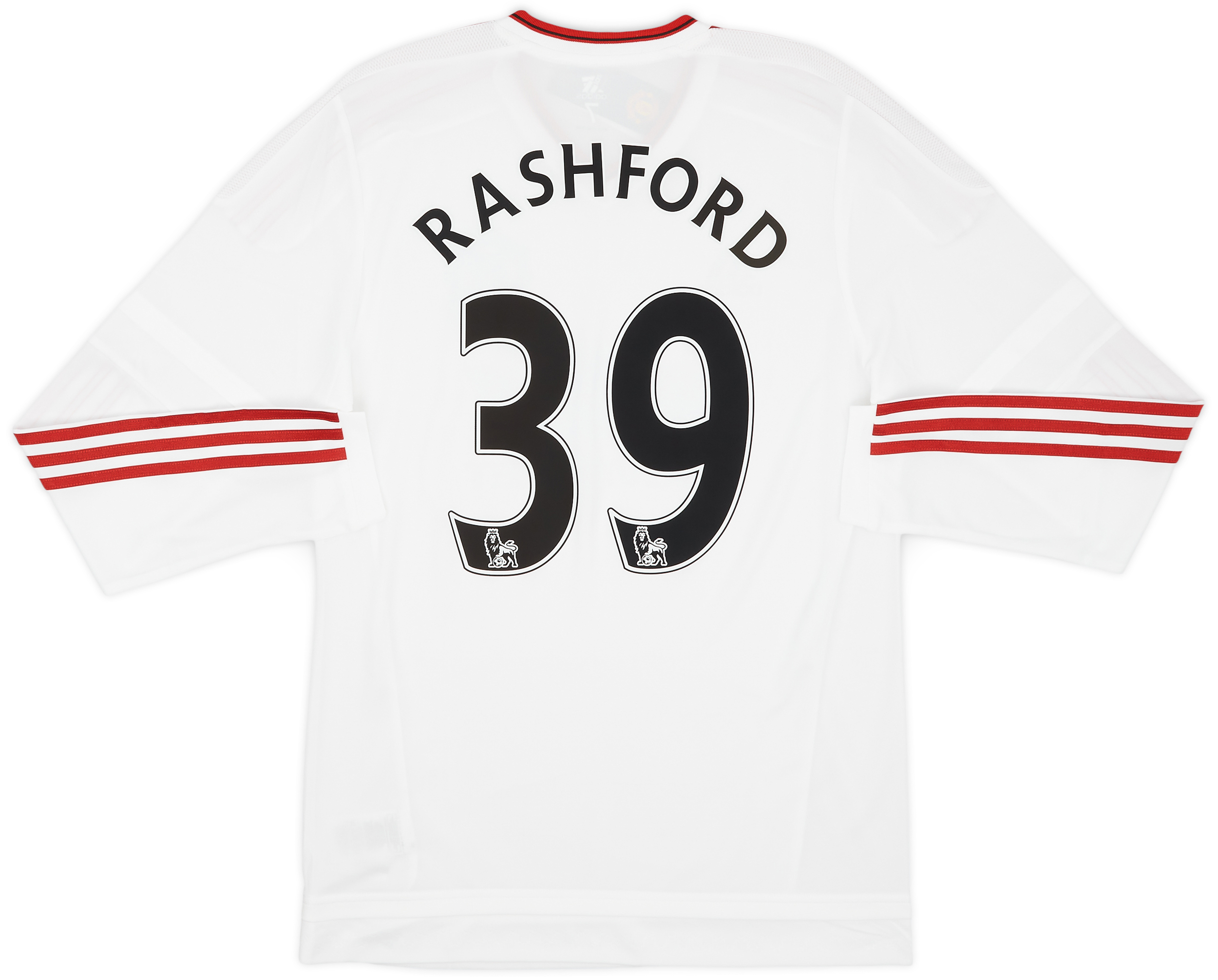 2015-16 Manchester United Player Issue Away L/S Shirt Rashford #39 (M/L)