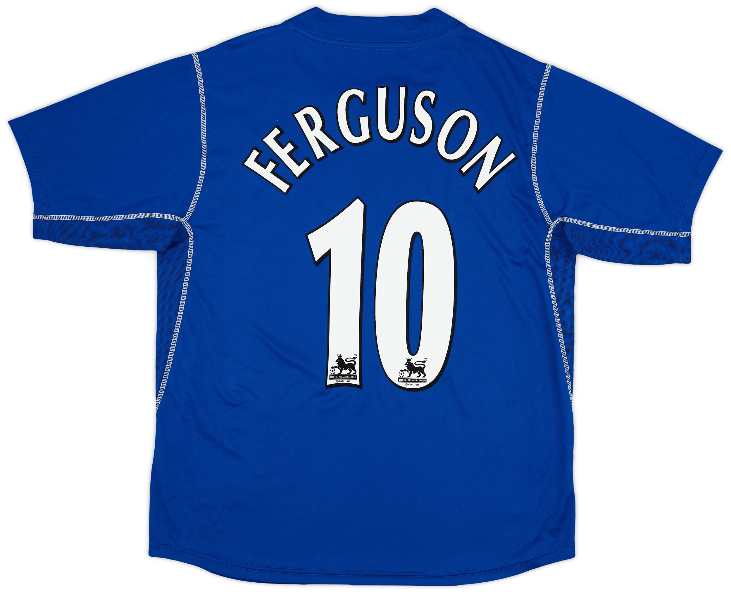 2002-03 Everton Home Shirt Ferguson #10 - 6/10 - (L)