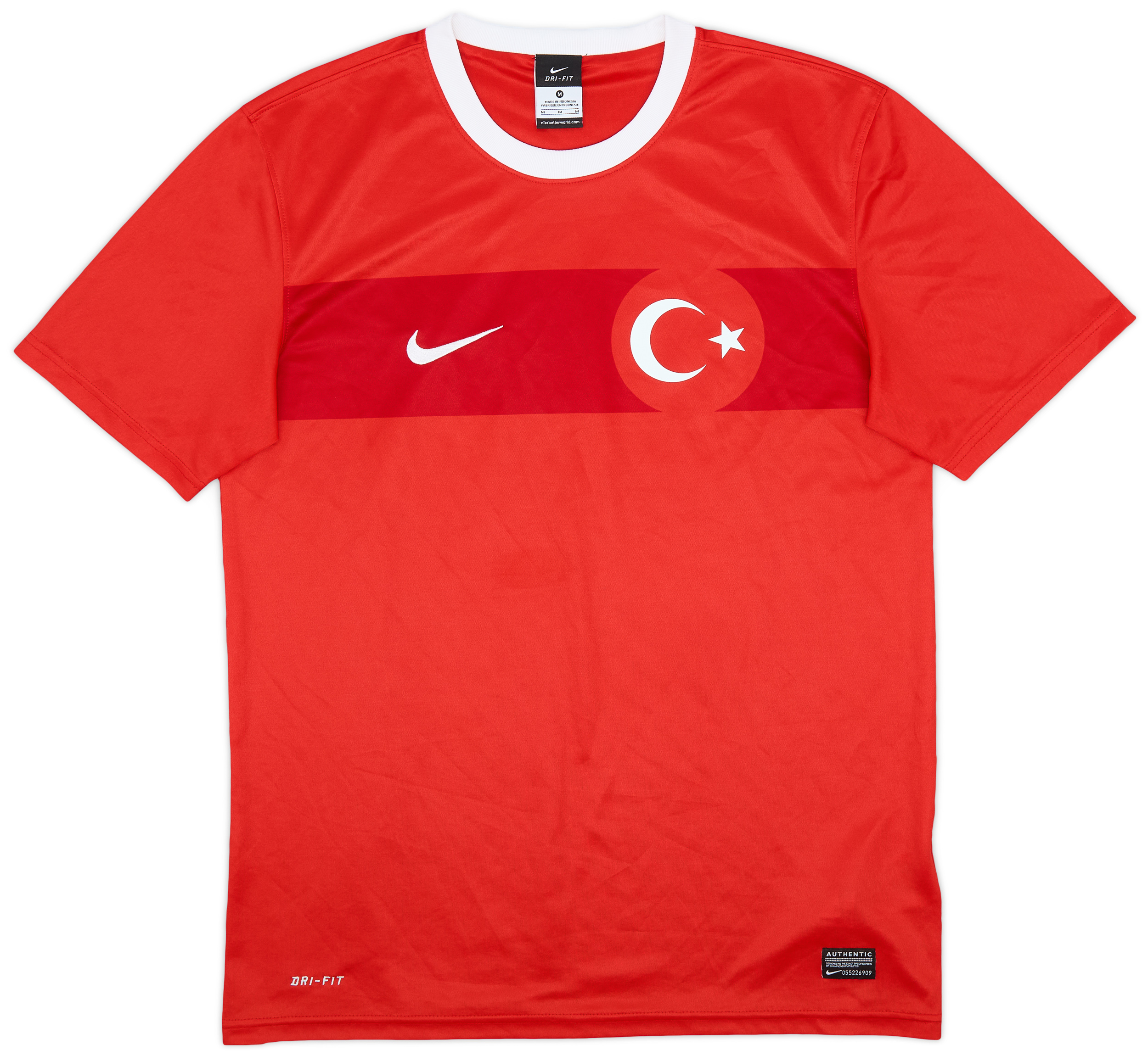 2012-14 Turkey Basic Home Shirt - 9/10 - (M)