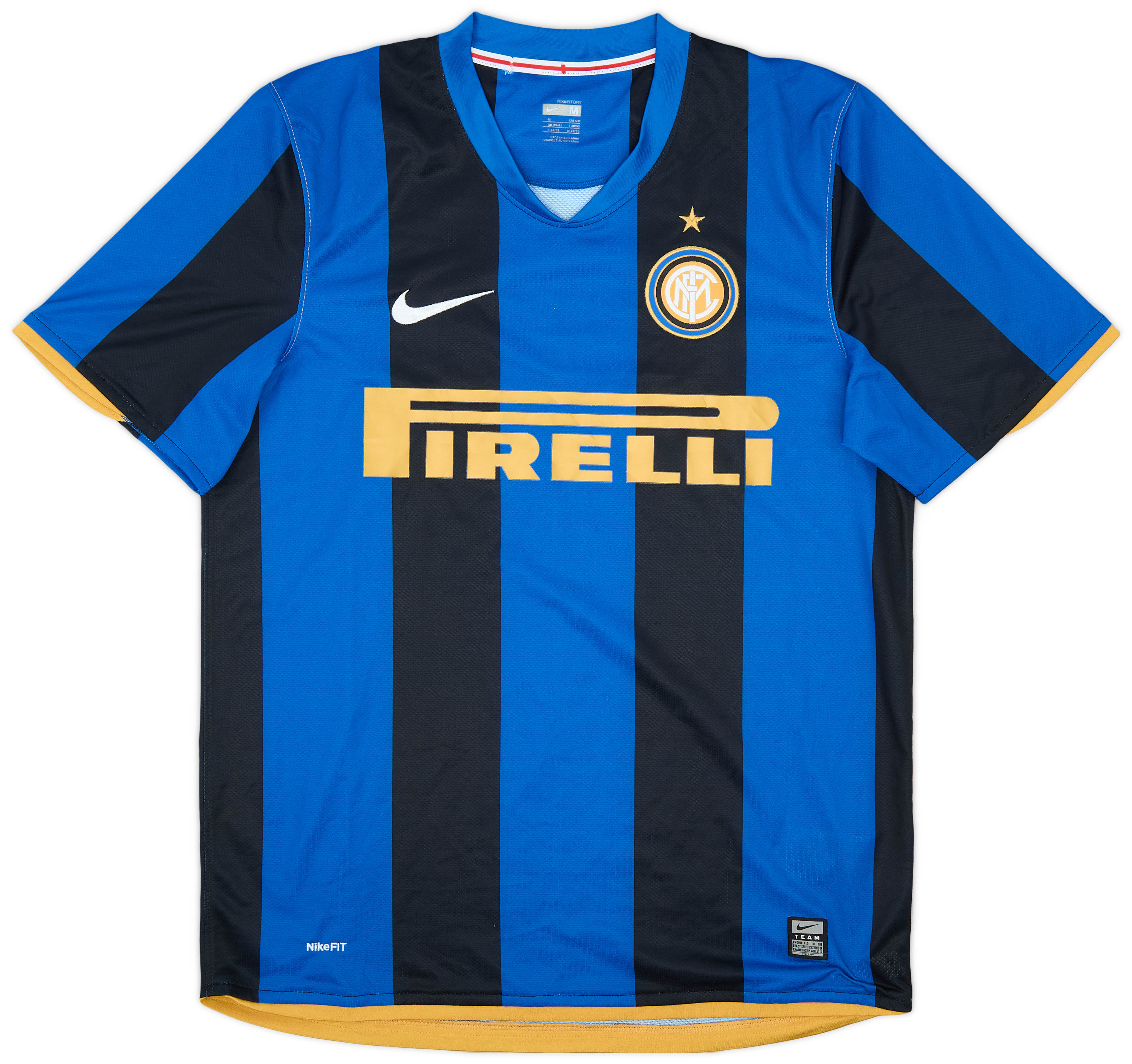 2008-09 Inter Milan Home Shirt - 9/10 - (M)