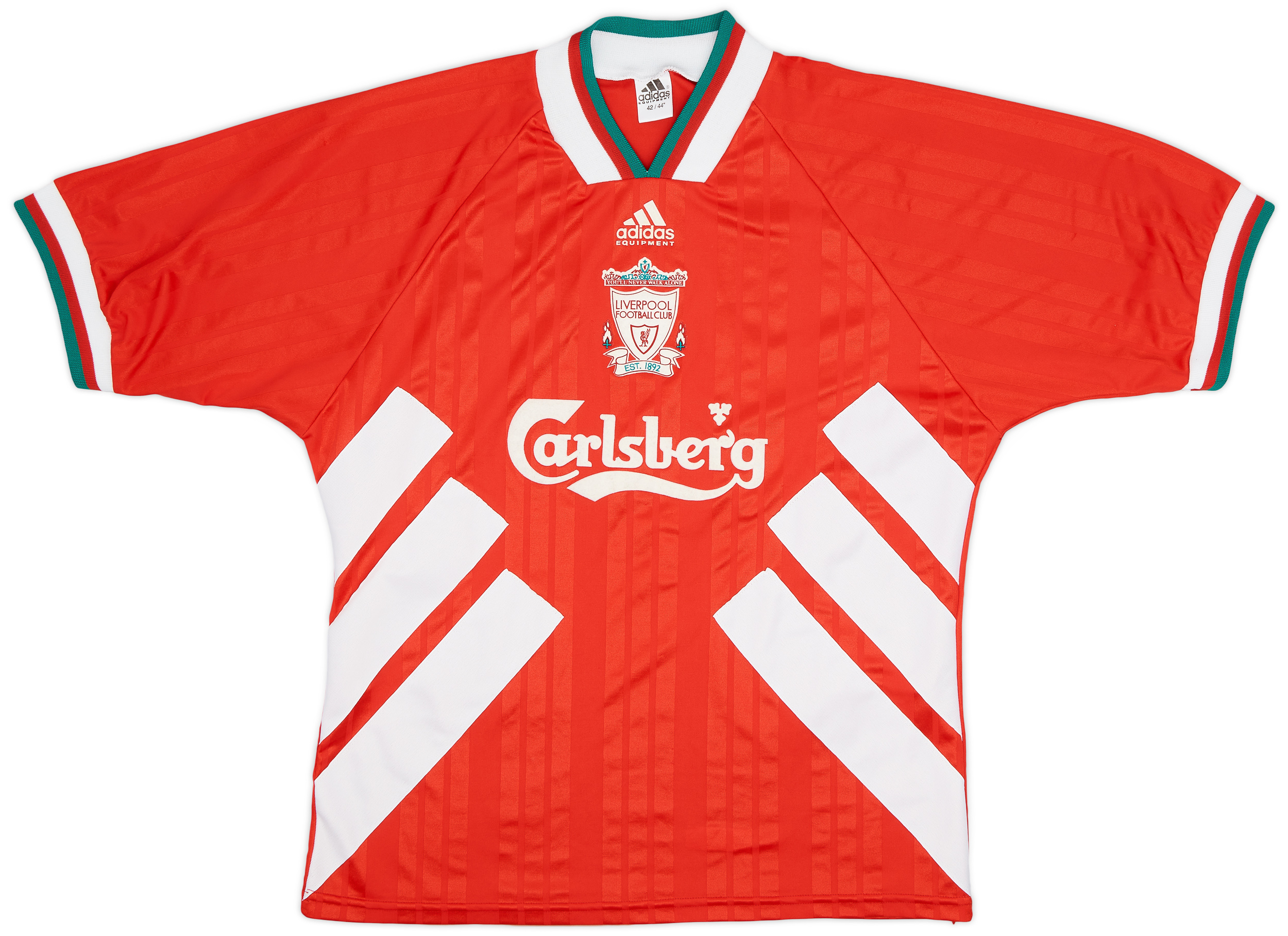 1993-95 Liverpool Home Shirt - 9/10 - (L)