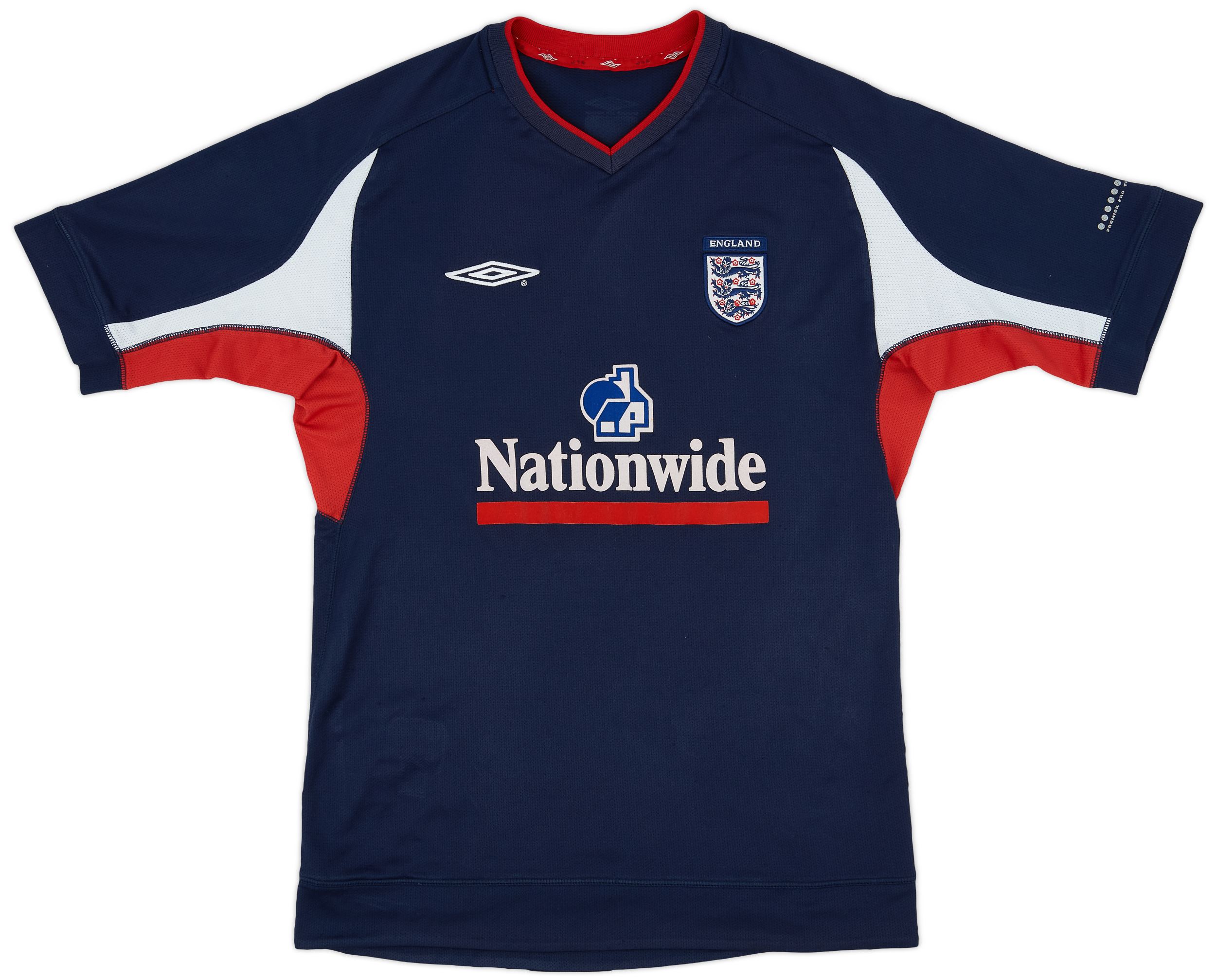 2002-03 England Umbro Training Shirt - 9/10 - (M)
