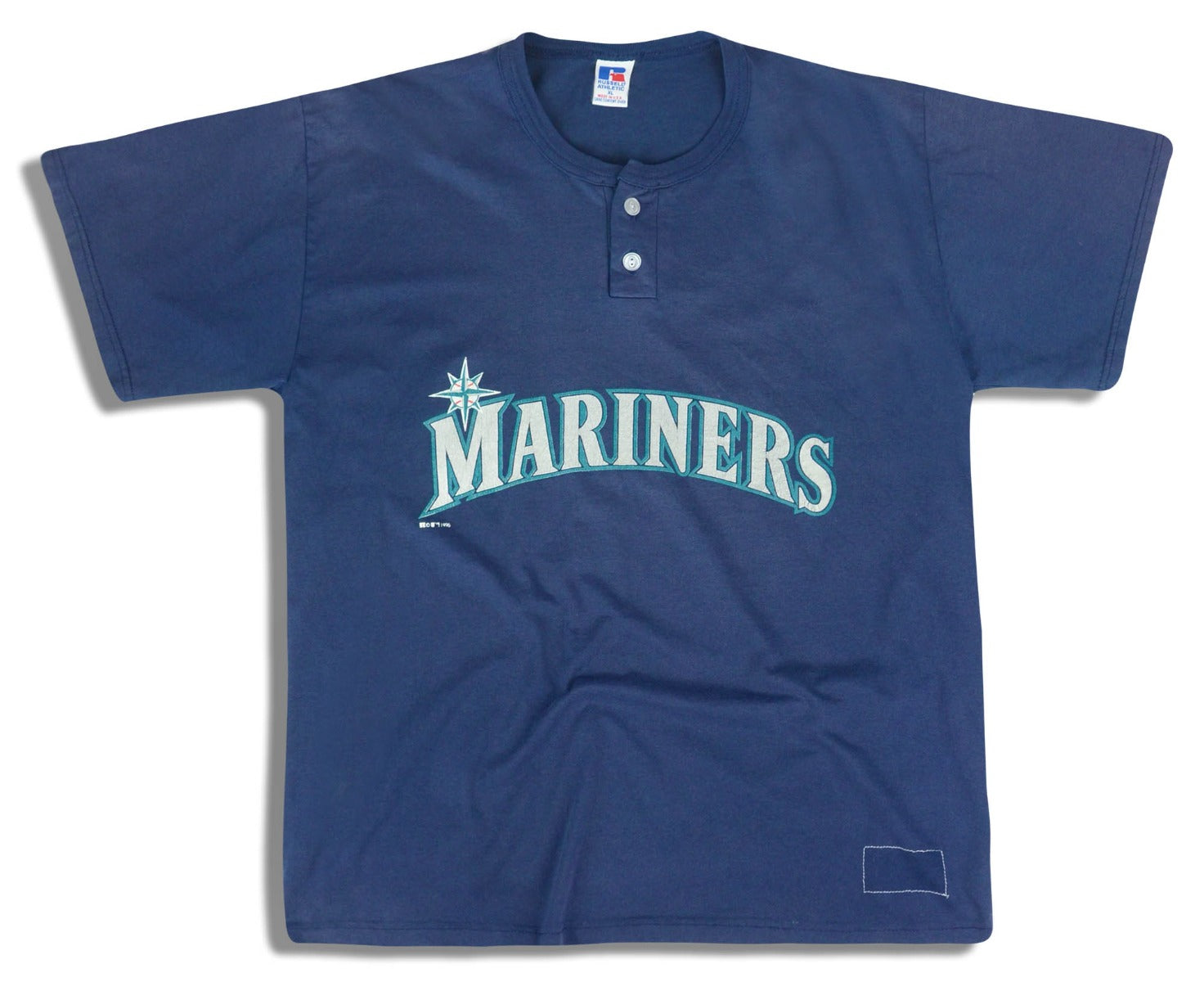 1996 Seattle Mariners Russell Athletic Graphic Tee XL