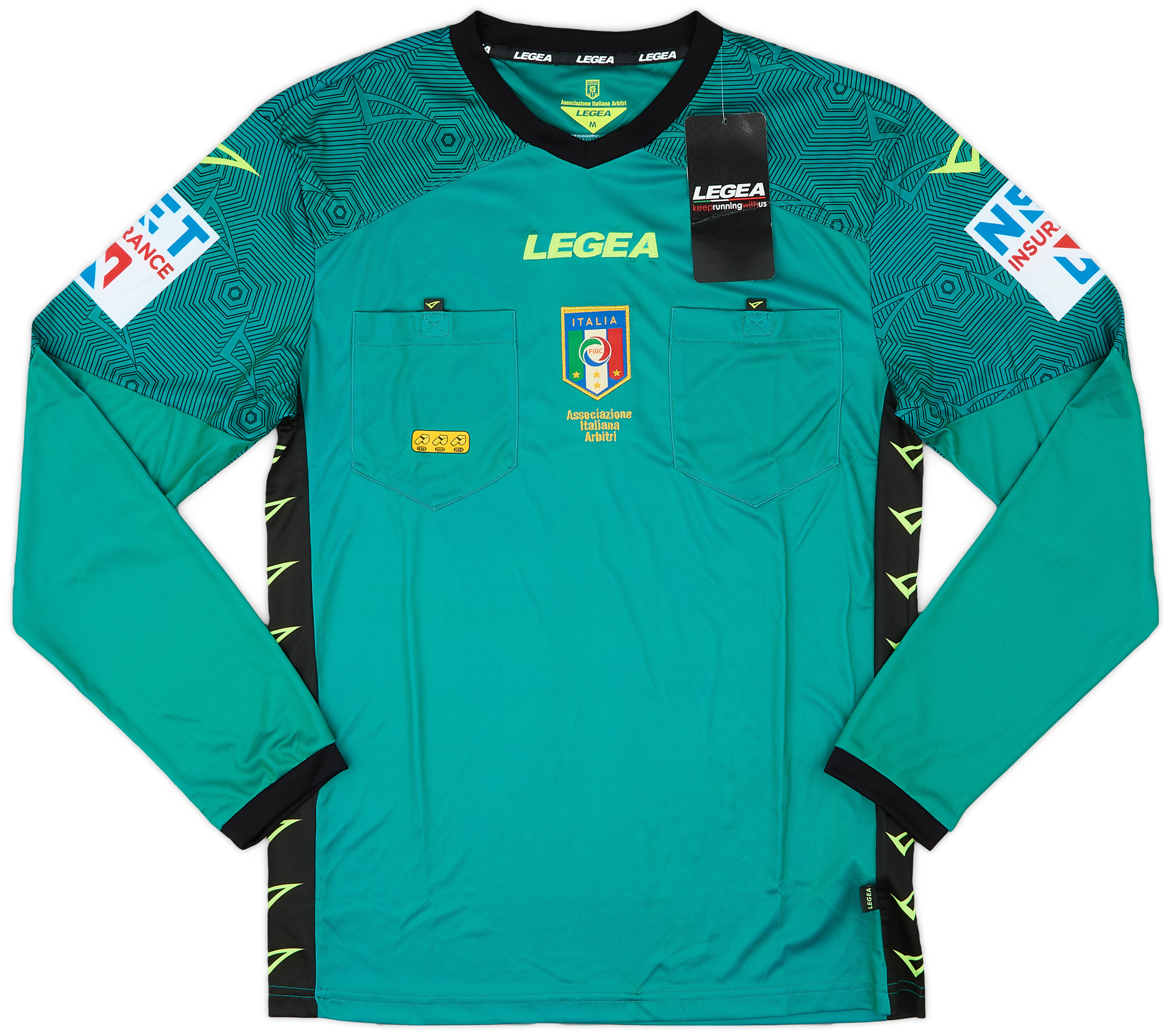 2021-22 Italy Legea Referee L/S Shirt (M)